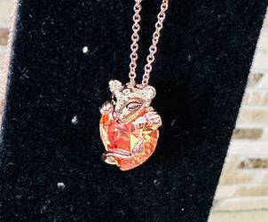 Pandora Rose Cz Sparkling Lioness Heart Pendant Necklace 388068CZM 60cm Pandora Gift box Pandora Polish Cloth for Sale in Fontana CA OfferUp