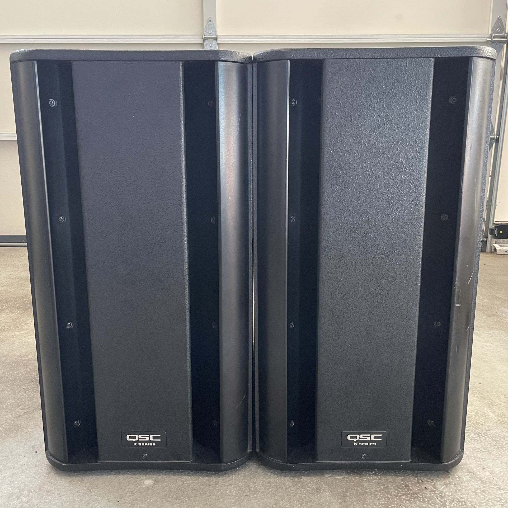 QSC KSUB DUAL 12” POWERED SUBWOOFERS (pair) for Sale in Federal Way, WA ...