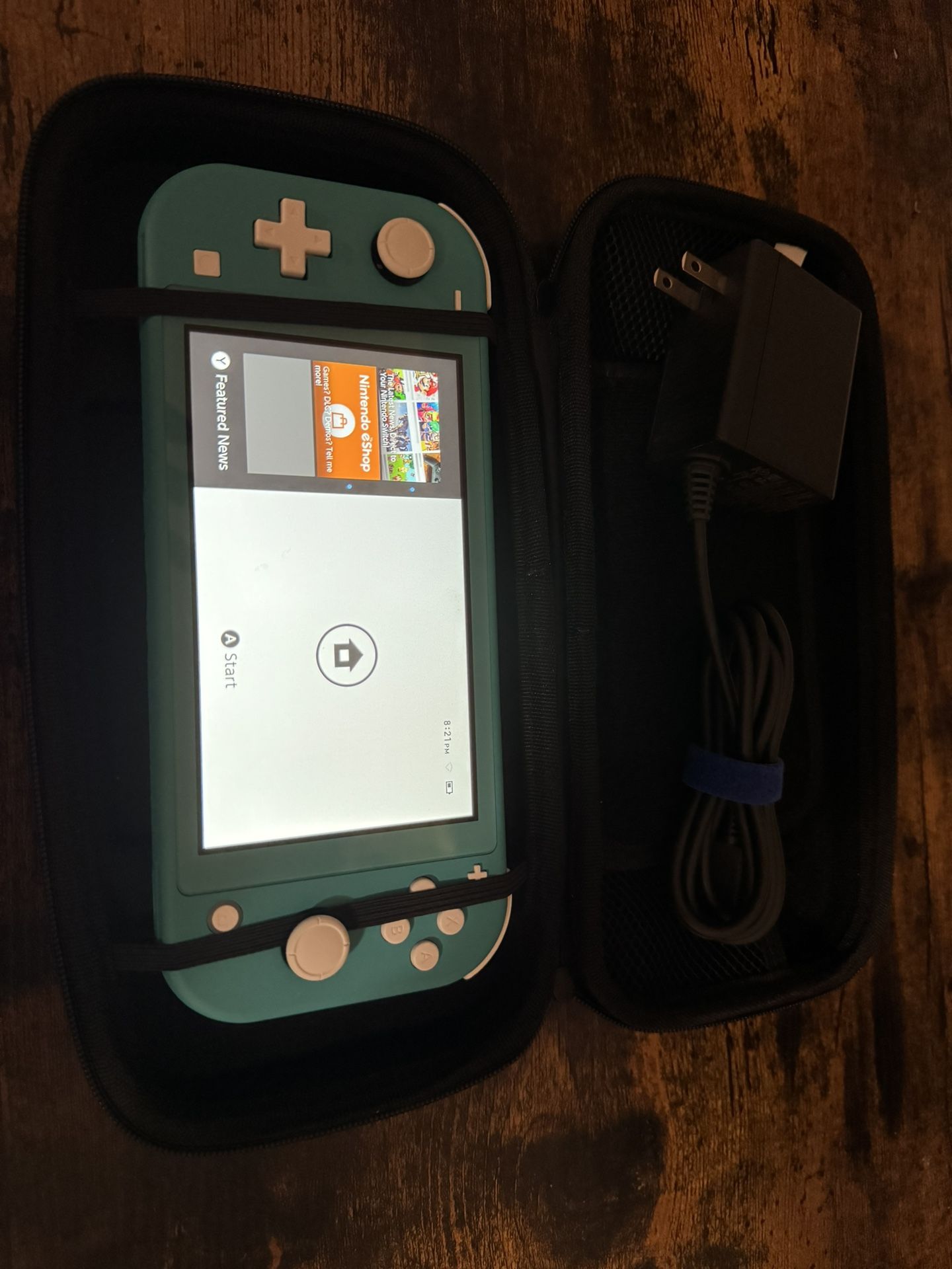 Nintendo Switch Light Baby Blue Teal Color Great Condition for Sale in ...