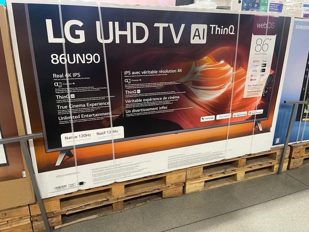 86” Lg 4k Smart Led Tv Floor Model for Sale in San Antonio, TX - OfferUp