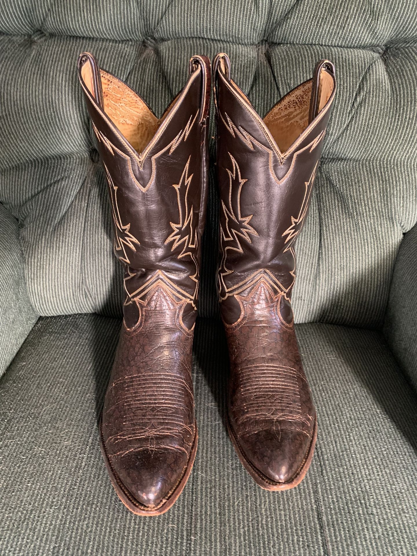 Tony Lama Western Boots 6283 Mens 9B Dark Brown for Sale in Costa Mesa ...