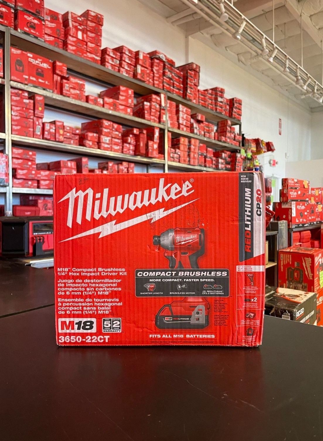 Milwaukee M18 18-Volt Lithium-Ion Compact Brushless Cordless 1/4 in ...