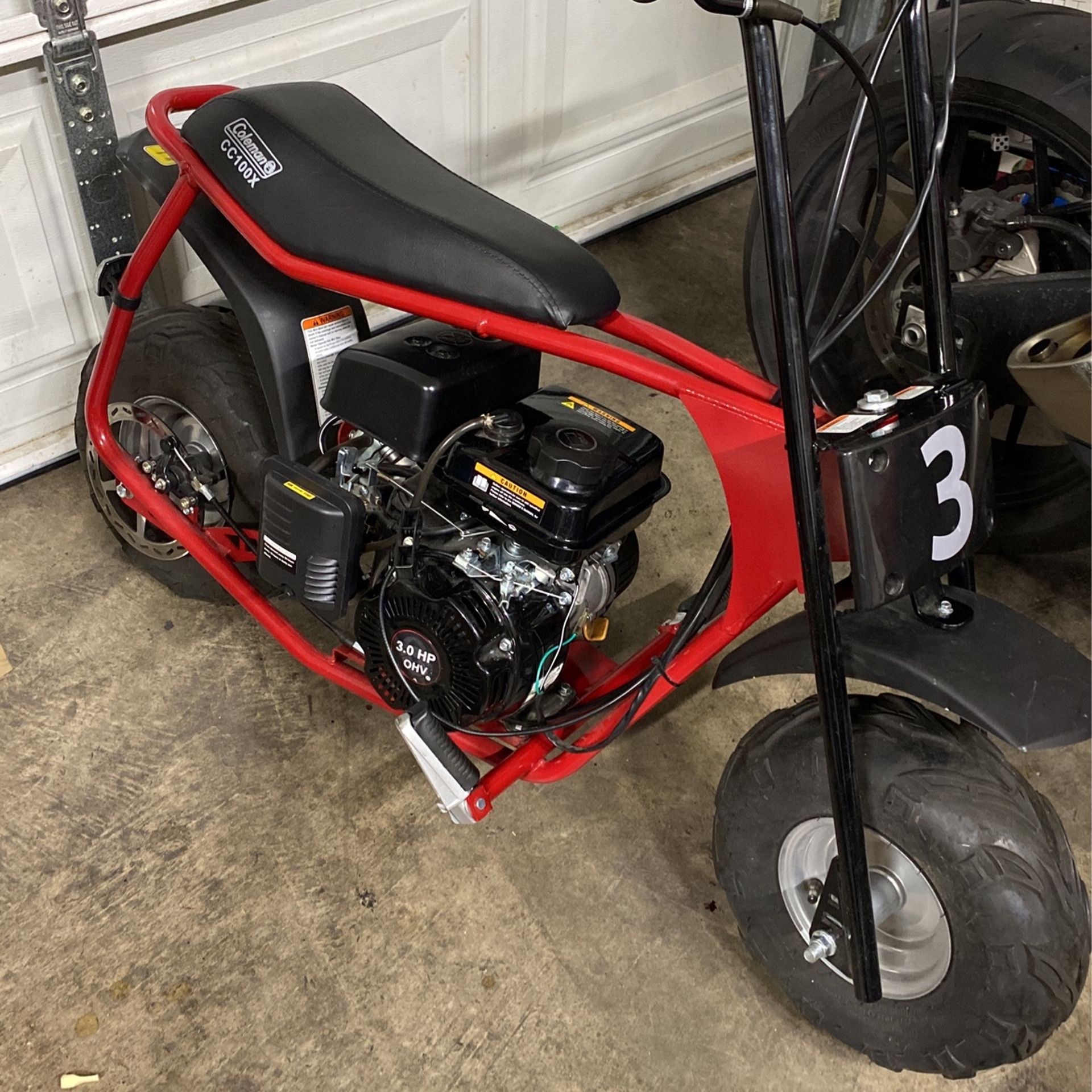 100cc Colman Mini Bike Gas Powered for Sale in Las Vegas, NV - OfferUp