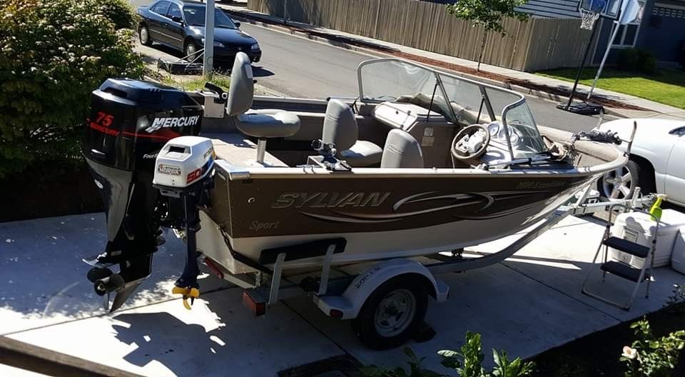 2005 . 16 foot boat. 1600 expedition sylvan for Sale in Vancouver, WA - OfferUp