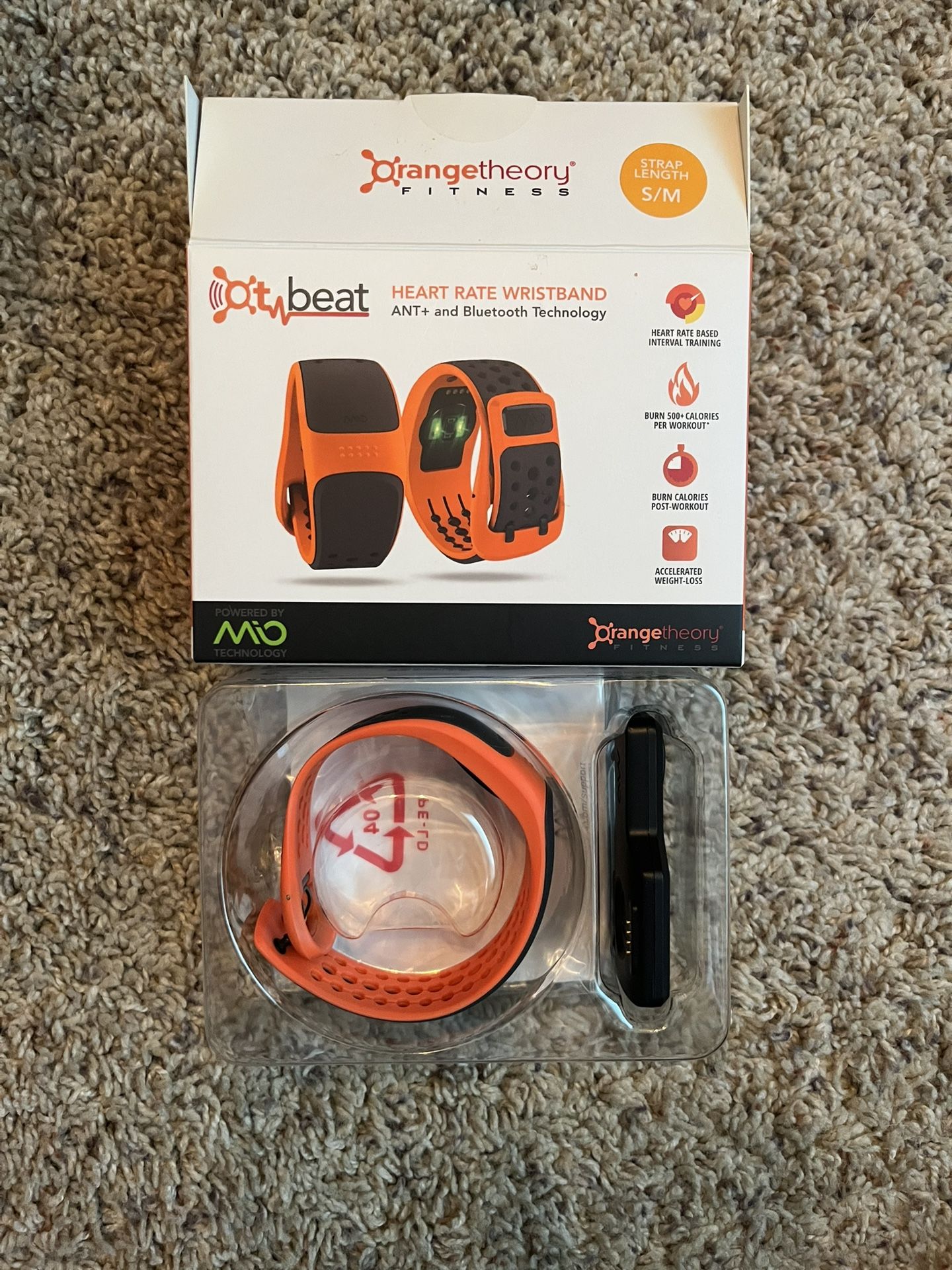 Brand New Orangetheory Fitness OTbeat heart rate monitor wristband. for ...