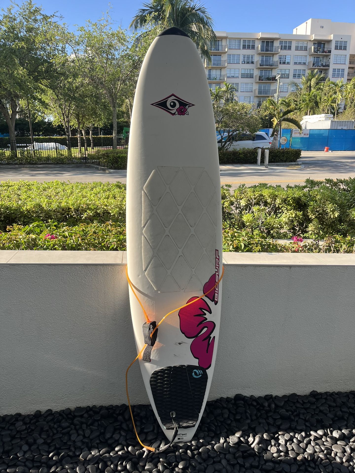 7’-3” BIC Surfboard Mini Malibu for Sale in Ind Crk Vlg, FL - OfferUp
