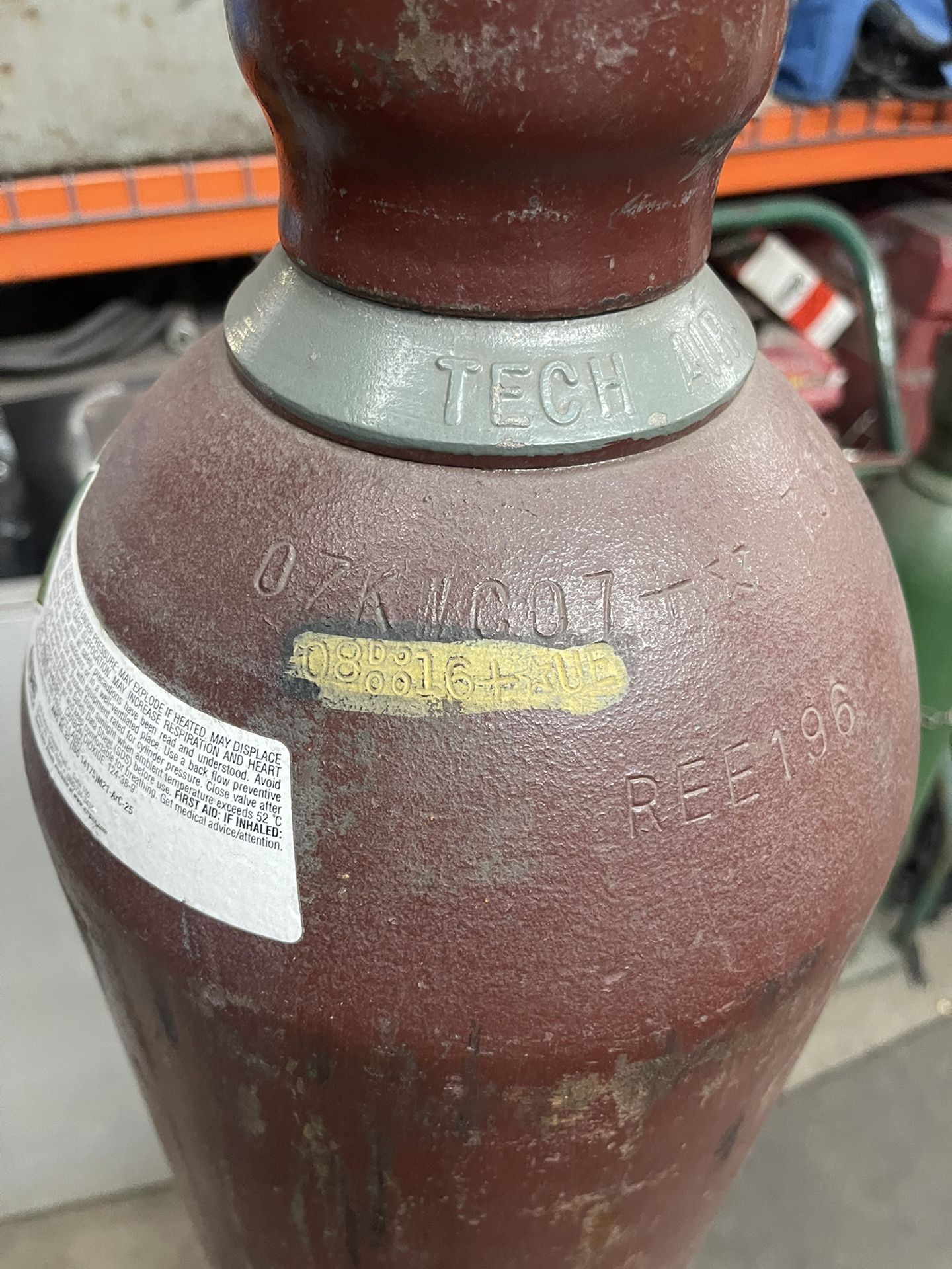 Large Welder 75/25 Argon Co2 Mix Cylinder For Welding for Sale in Los ...