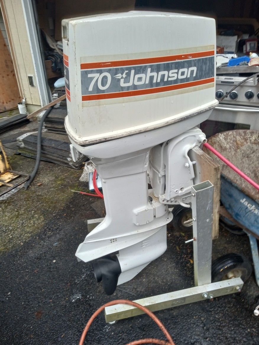 70 HP 3 Cylinder Johnson outboard for Sale in Lacey, WA - OfferUp