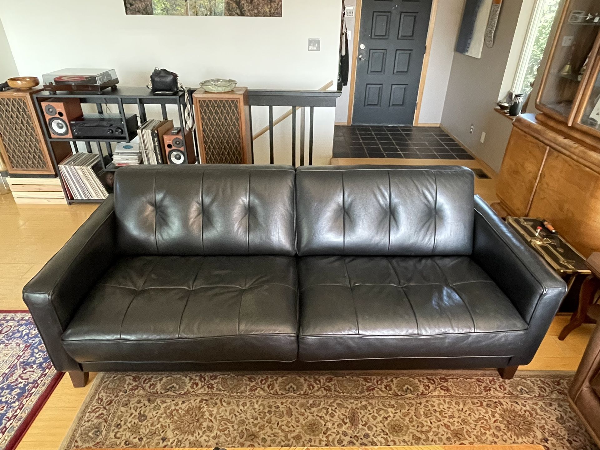 Dania Gregata leather Sofa for Sale in Portland, OR - OfferUp