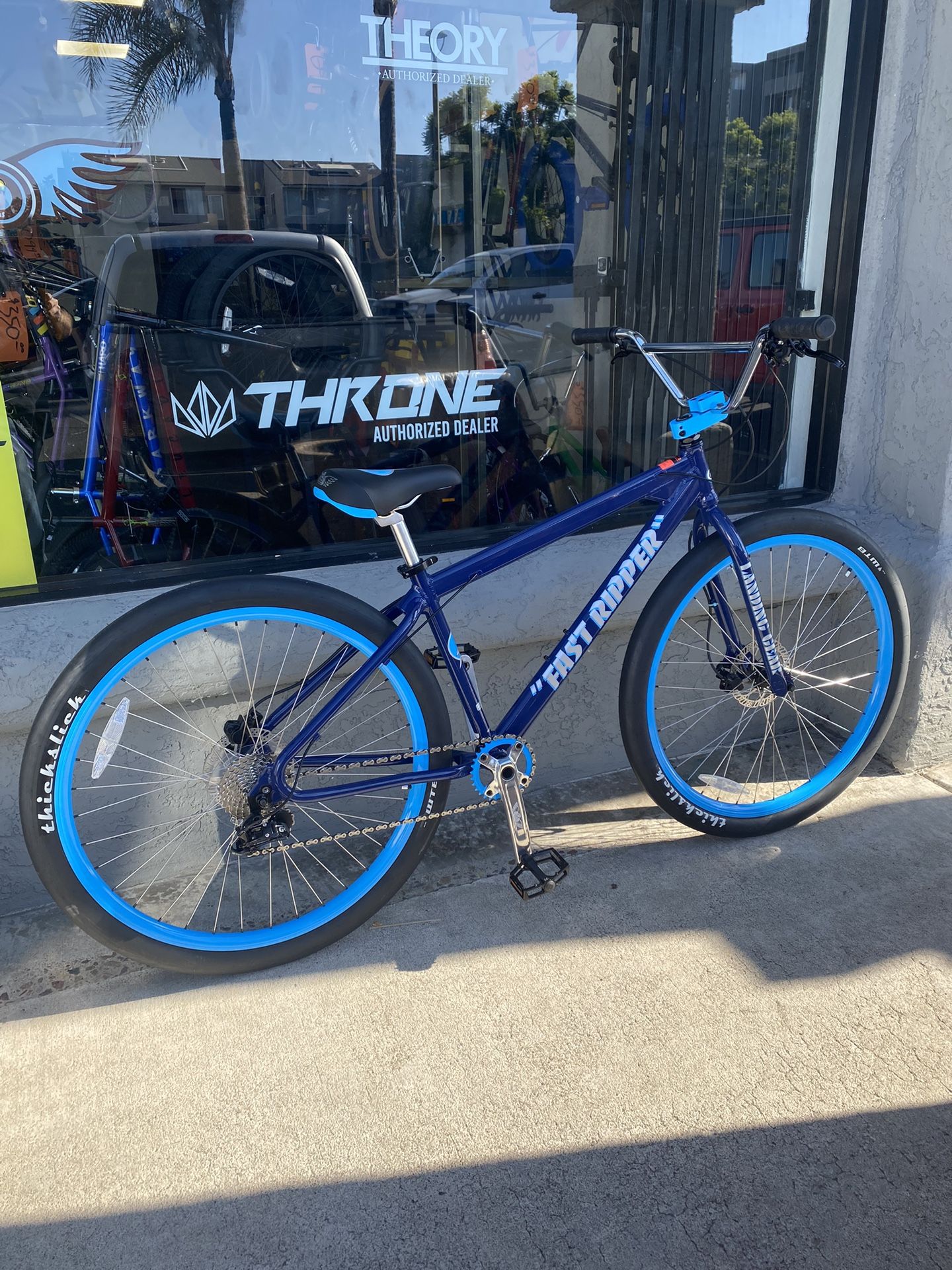 New 2024 Fast Ripper Rapid Blue 29” Wheelie Bike BMX Bicycle 10 Speed ...