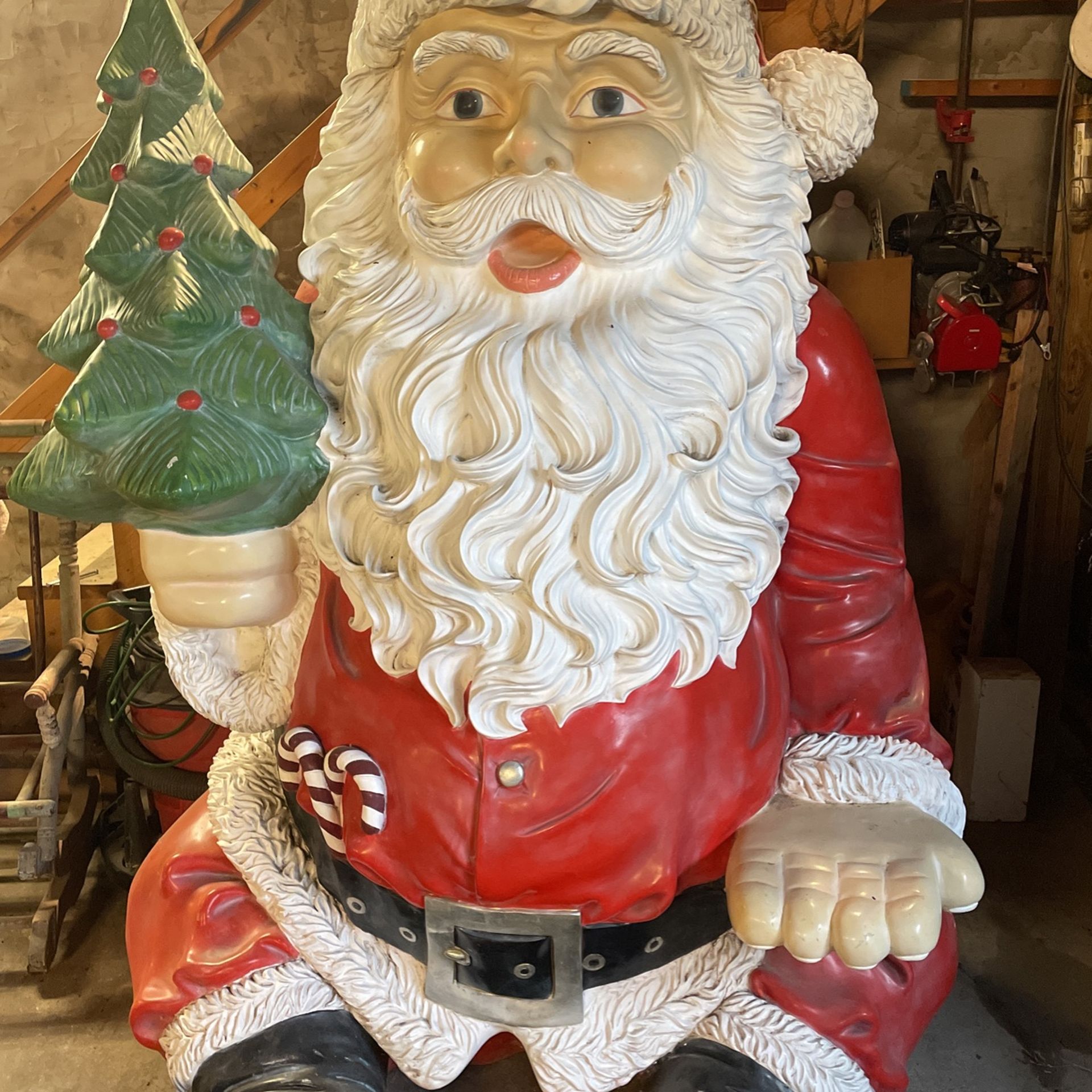 Large Fiberglass Santa Clause for Sale in Albion, NY - OfferUp