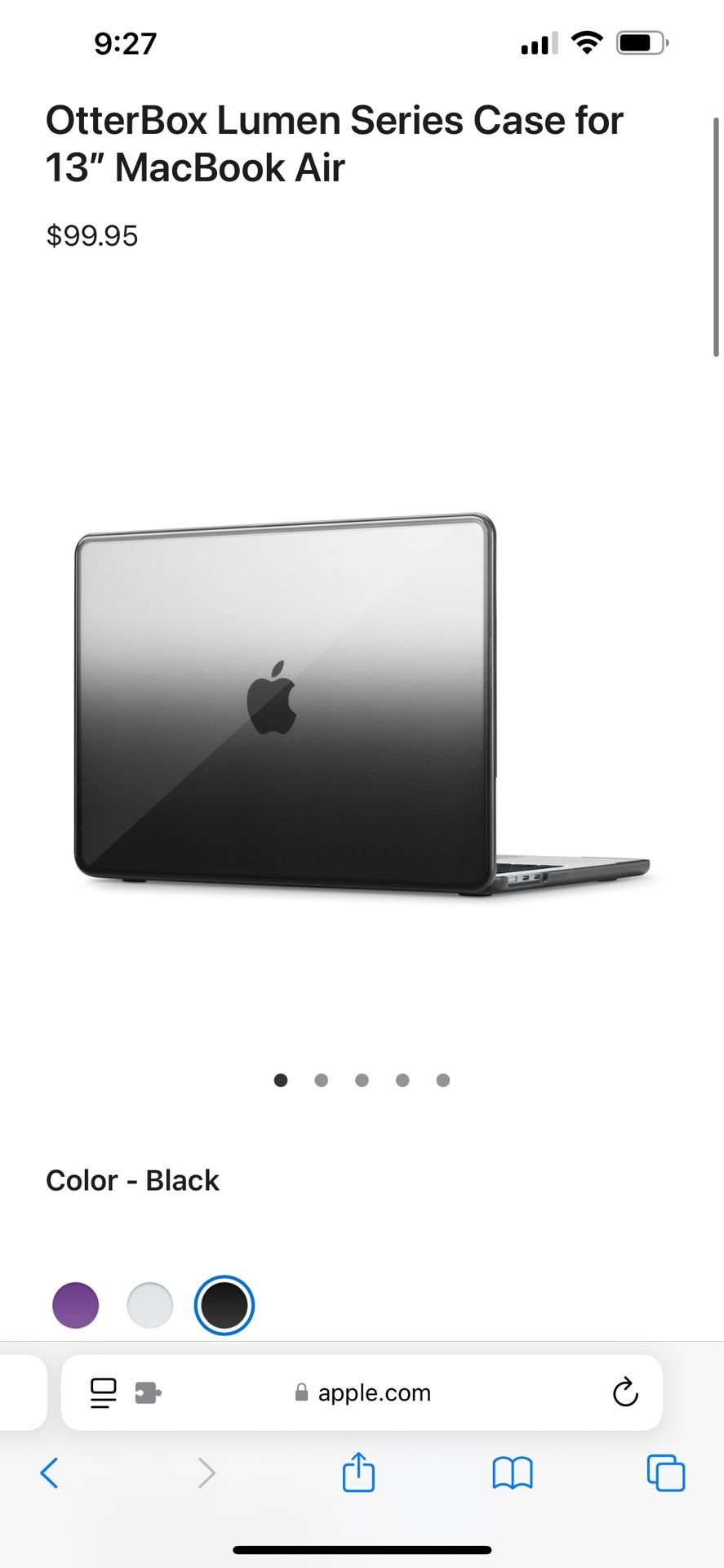 OtterBox MacBook Air Case M2, M3, M4 Compatible for Sale in Los Angeles ...