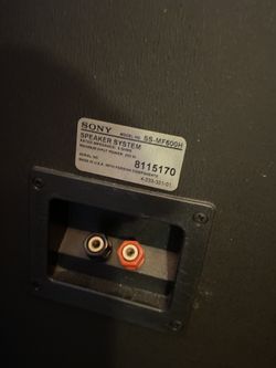 SONY Speaker System for Sale in Houston, TX - OfferUp