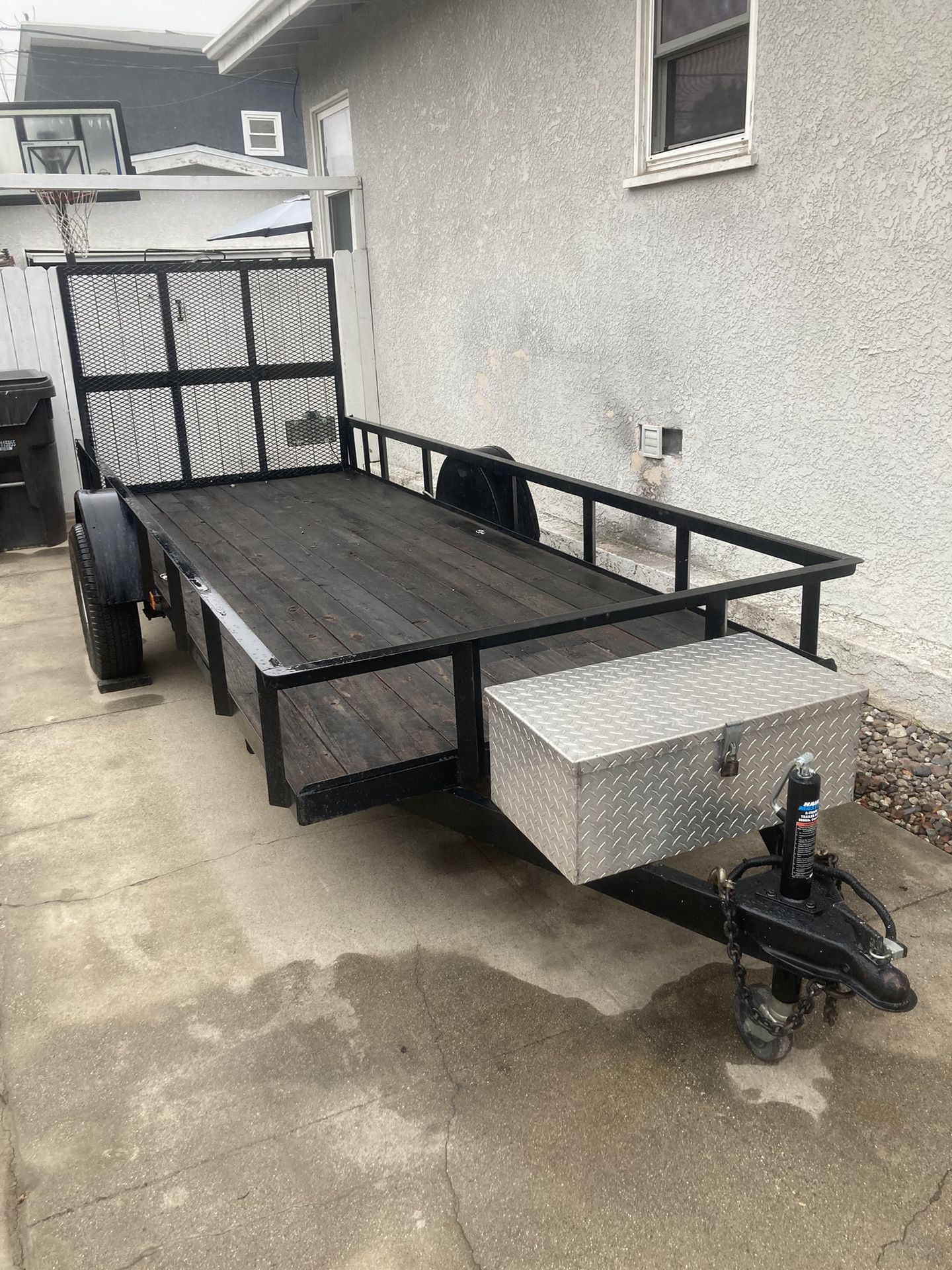 14’ feet AZTEX TRAILER with RAMP for Sale in Long Beach, CA - OfferUp