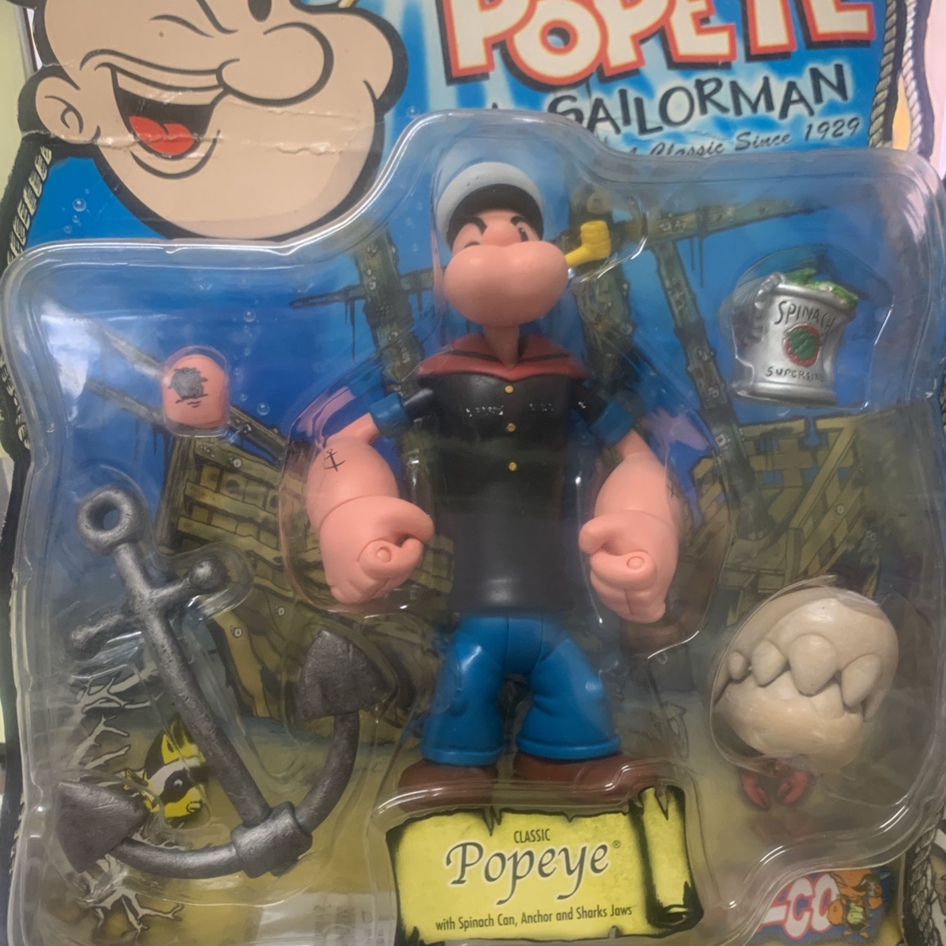 Mezco - Popeye The Sailorman Action Figures (Classic Popeye & Olive Oyl ...