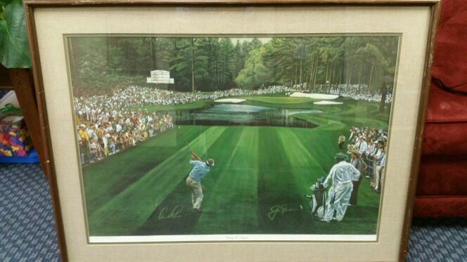 Sunday In Augusta Artist Proof Hand Signed by Ted Hamlin for Sale in ...