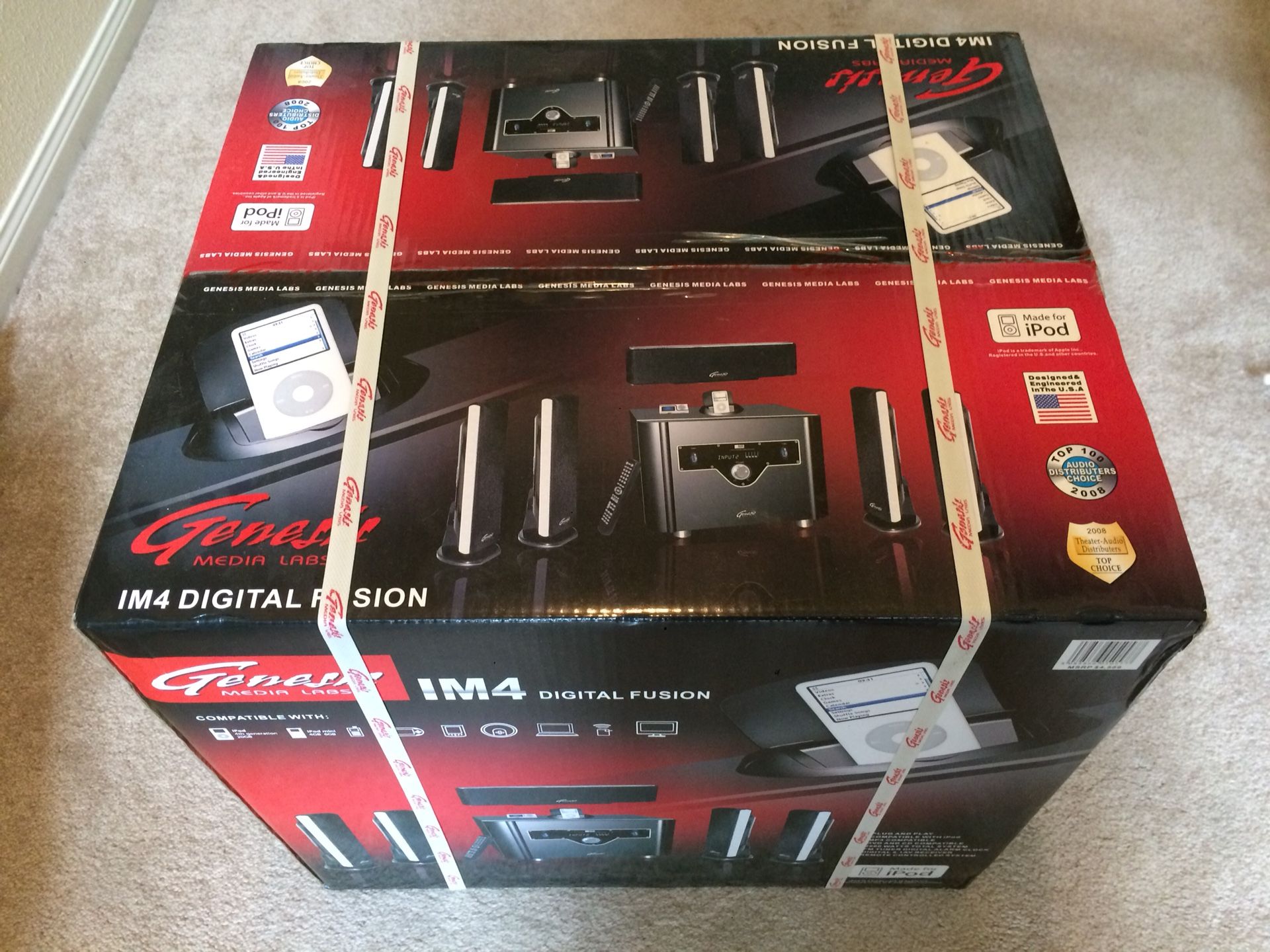 Genesis IM4 Digital Fusion Surround Sound System for Sale in Wharton ...