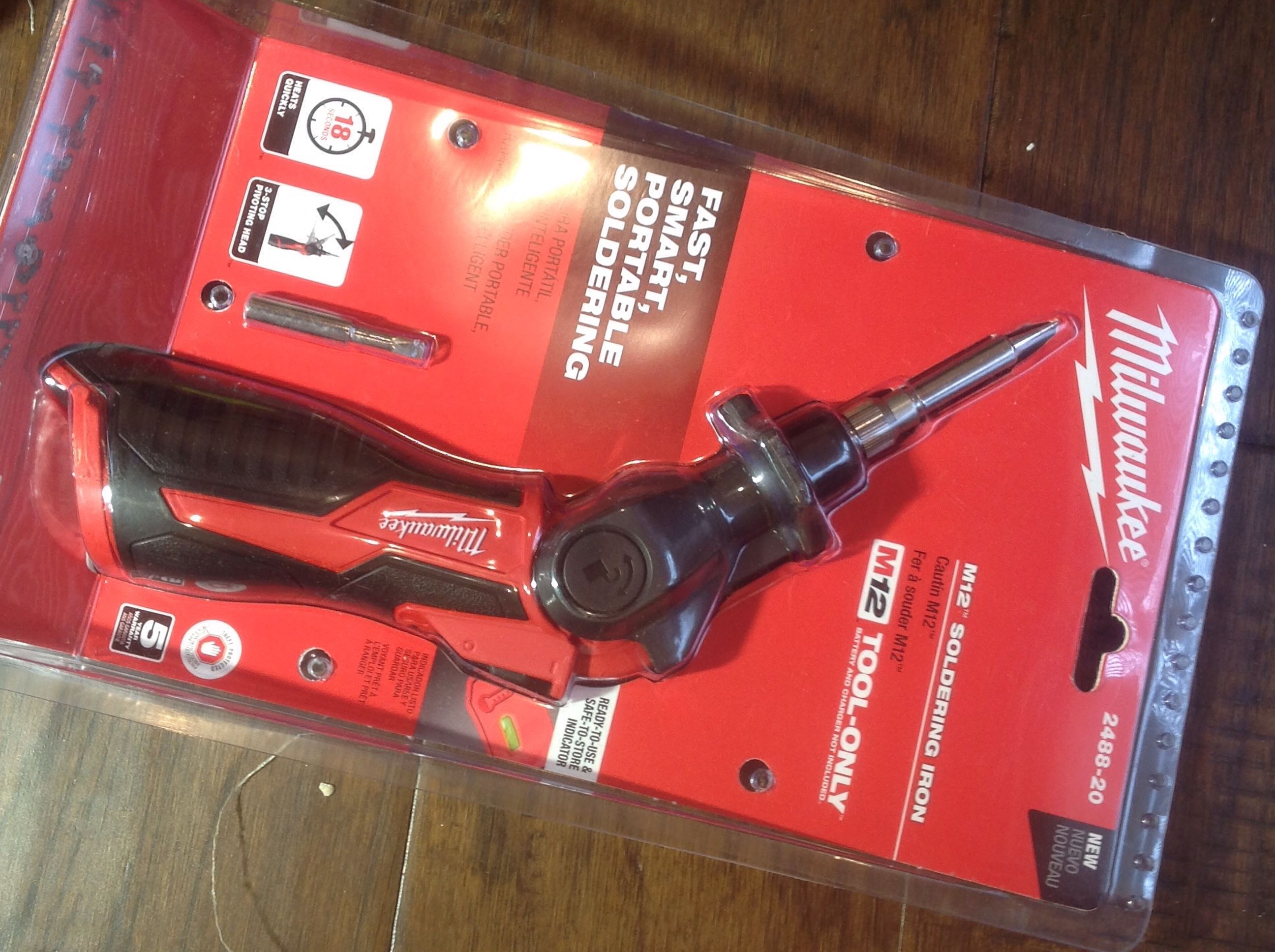 Milwaukee M12 Brand NEW Soldering Iron! New/Sealed Only $65!! for Sale ...