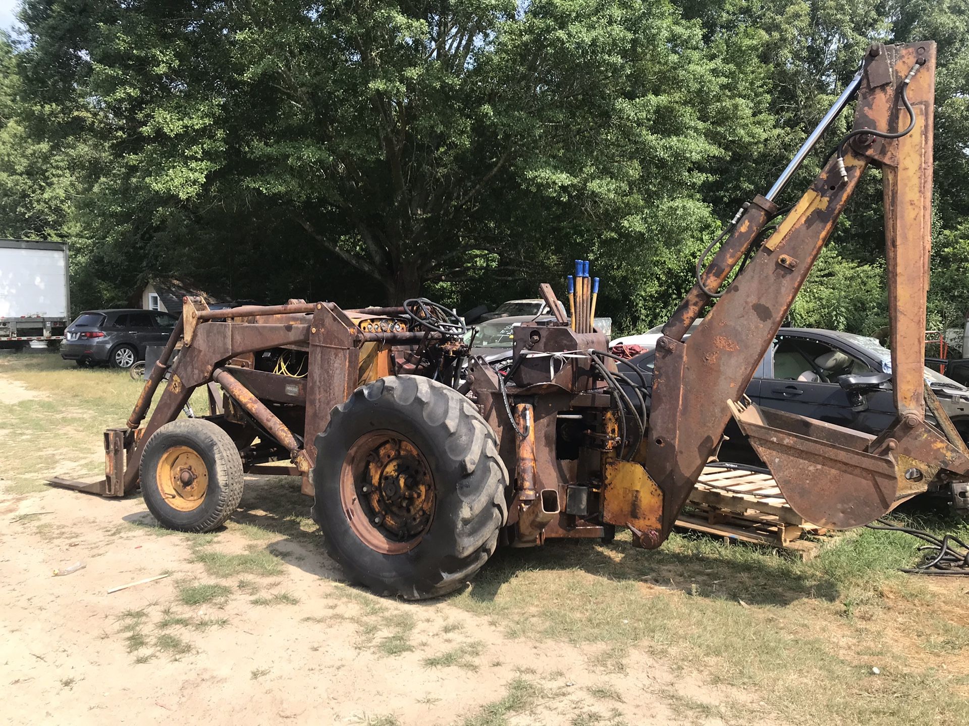 Minneapolis Moline 500 Tractor loader backhoe for Sale in Greenville ...