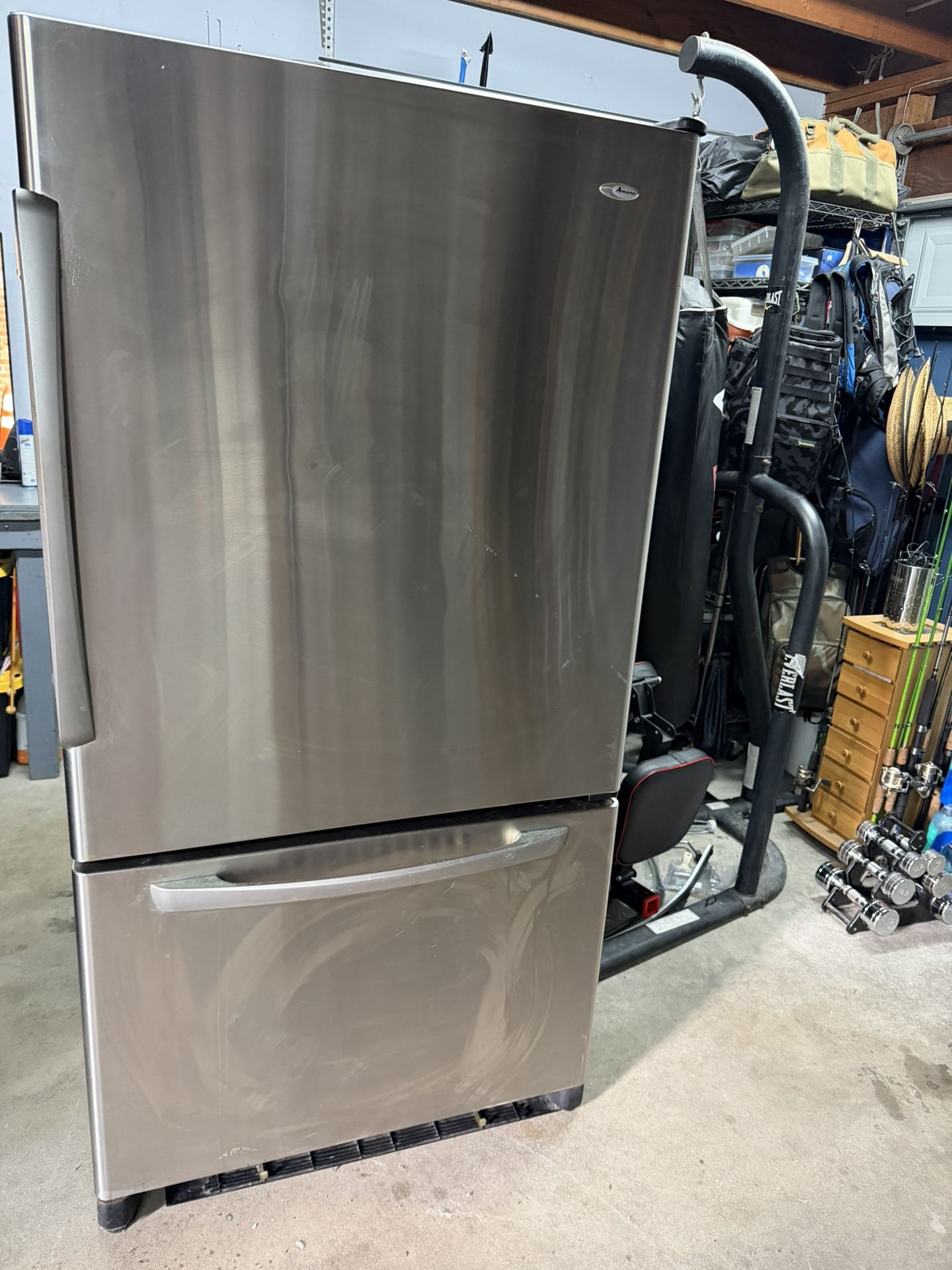 Amana Stainless Fridge for Sale in Carlsbad, CA - OfferUp
