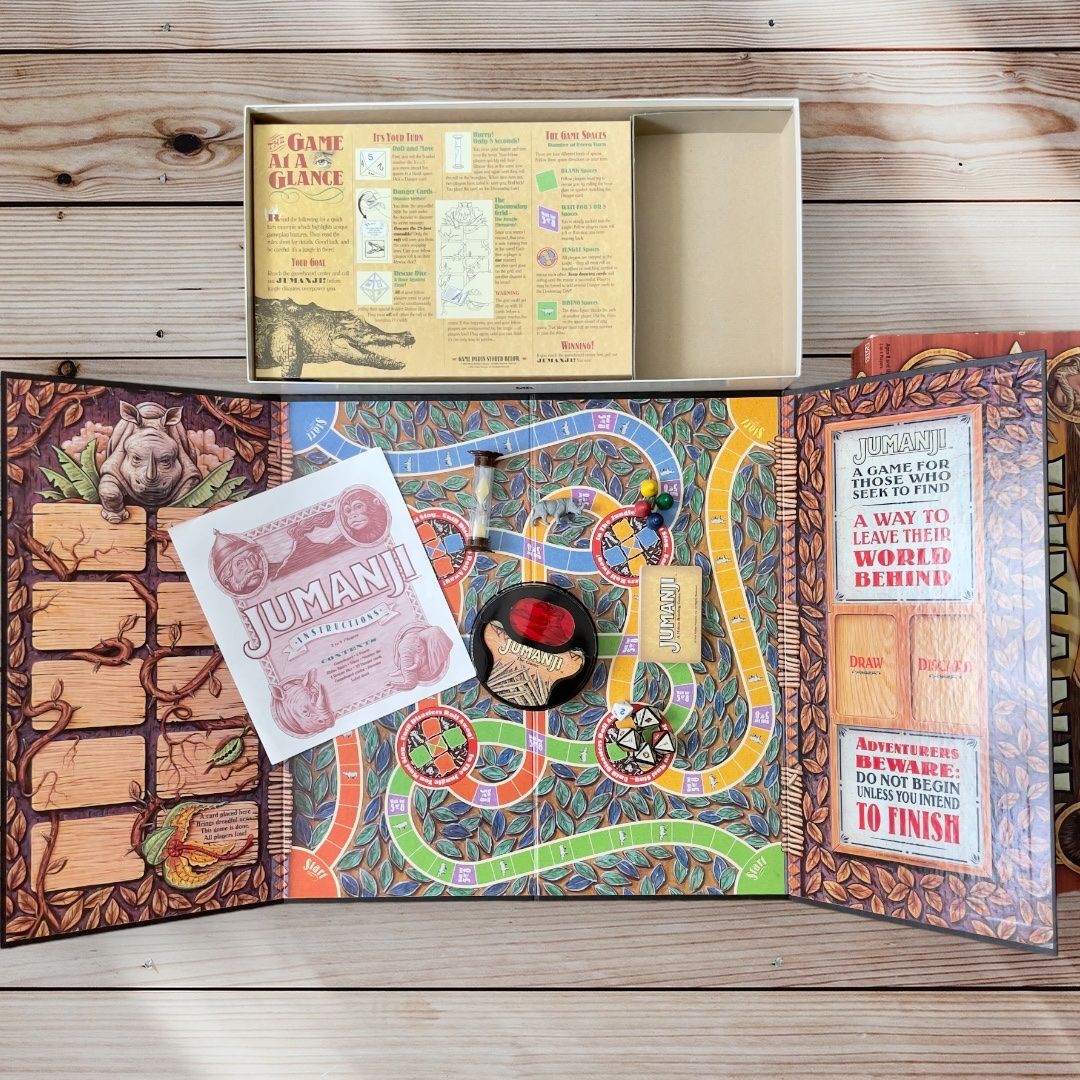 Jumanji Board Game Danger Cards