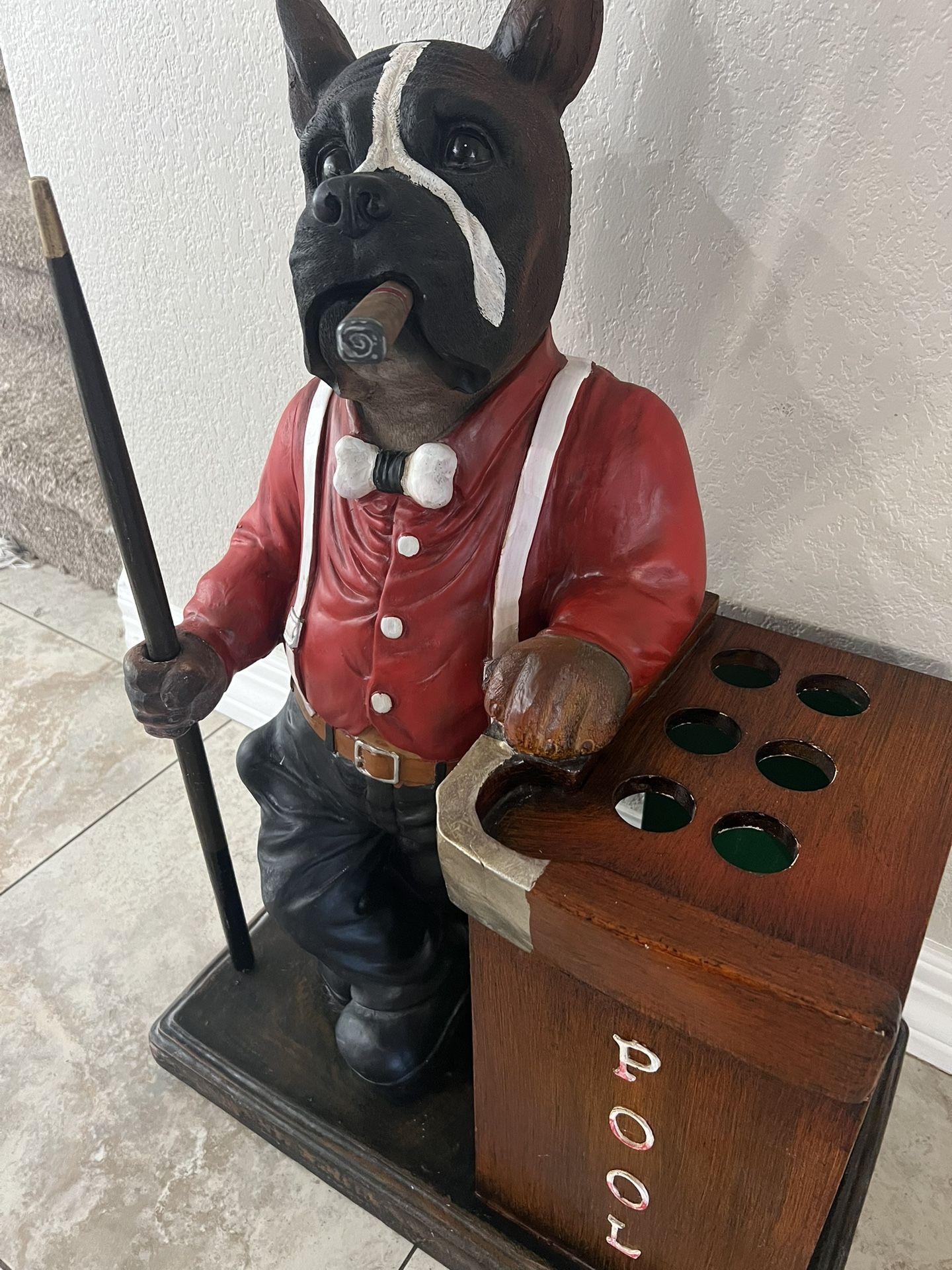 Billiards Dog Pool Cue Stick And Pool Ball Holder for Sale in Mesa, AZ ...
