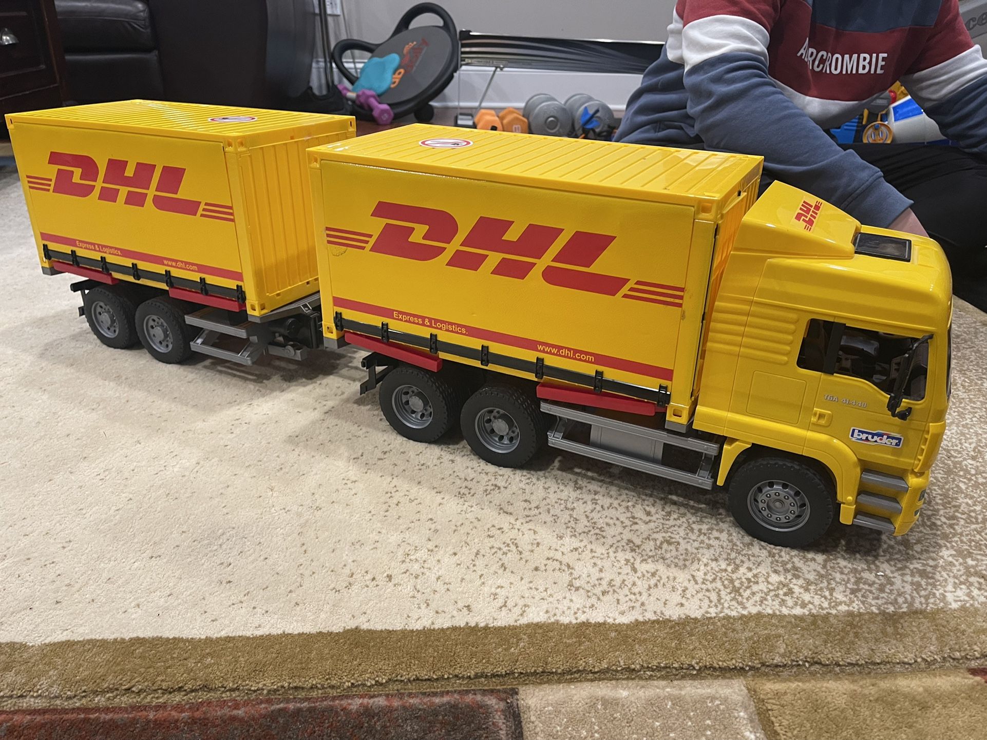 Dhl Toy Truck