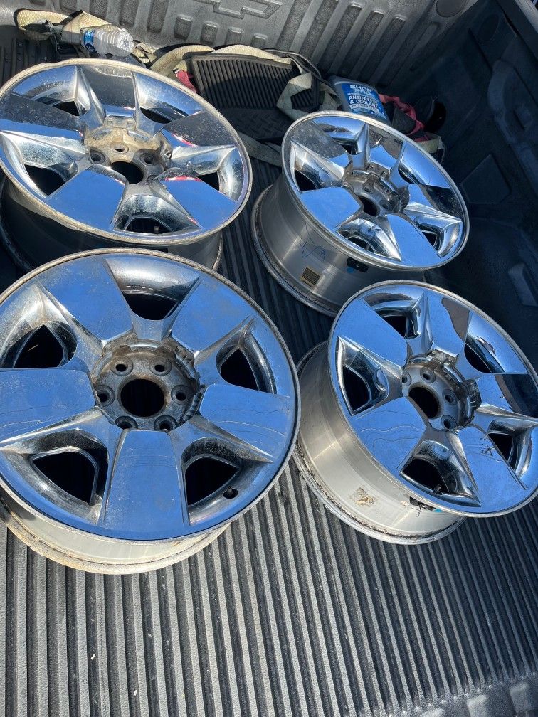 20s OEM Chevy Rims (2007-14) for Sale in Buena Park, CA - OfferUp