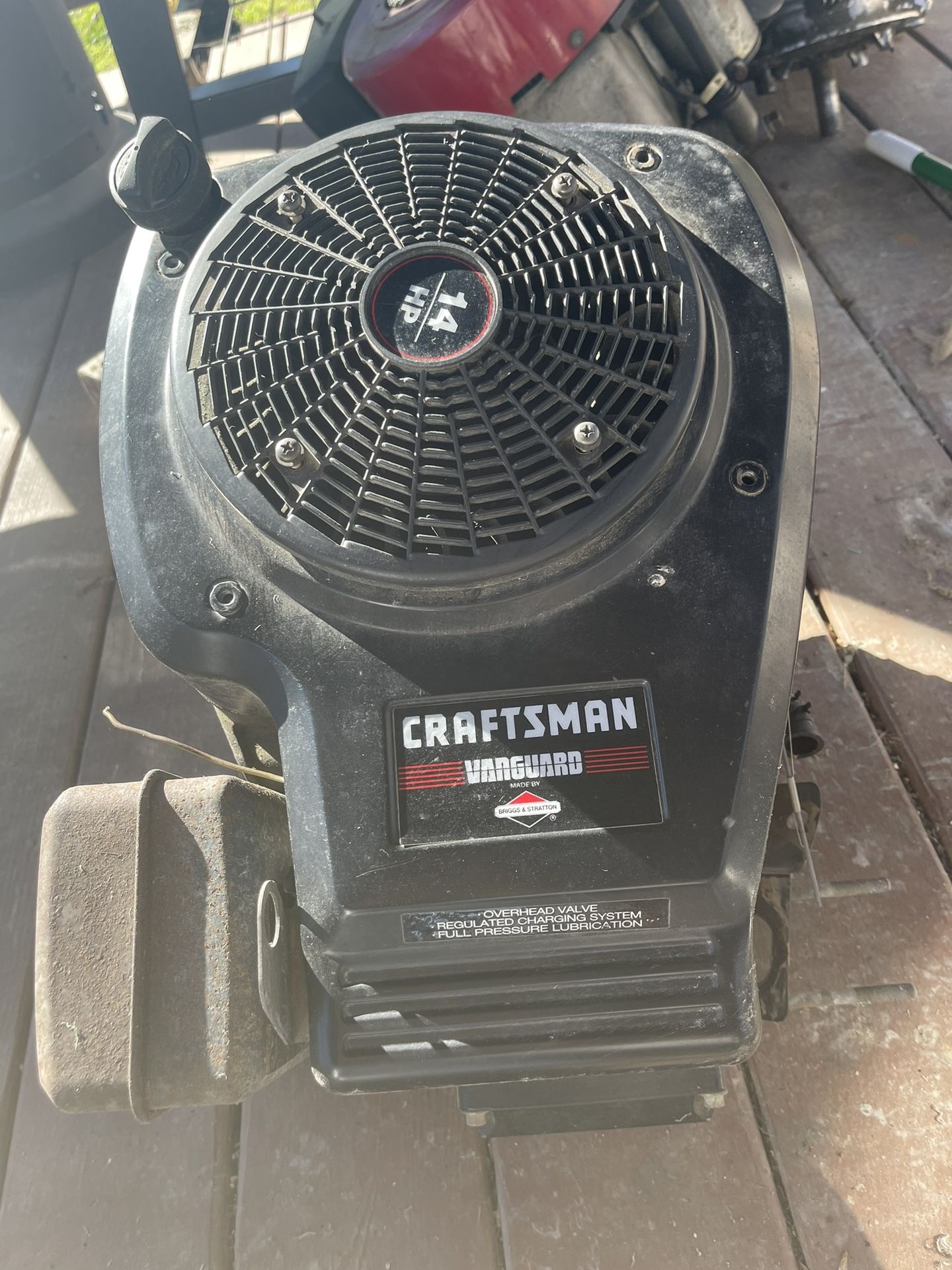 14 HP Craftsman/Briggs & Stratton Vanguard Engine for Sale in Spring ...