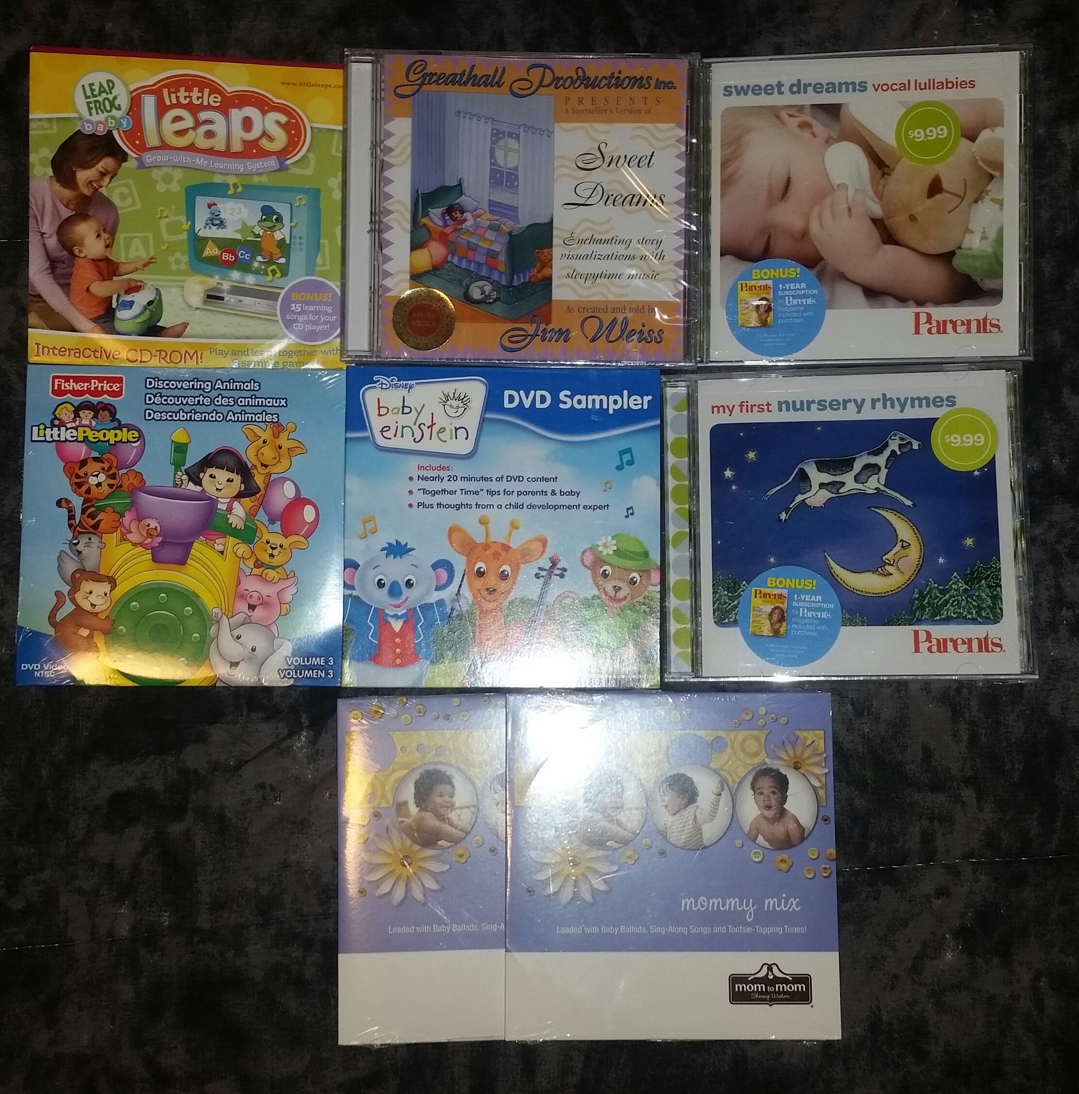 Lot of Baby Music Cds, Baby Dvd Samplers & More for Sale in Elk Grove ...