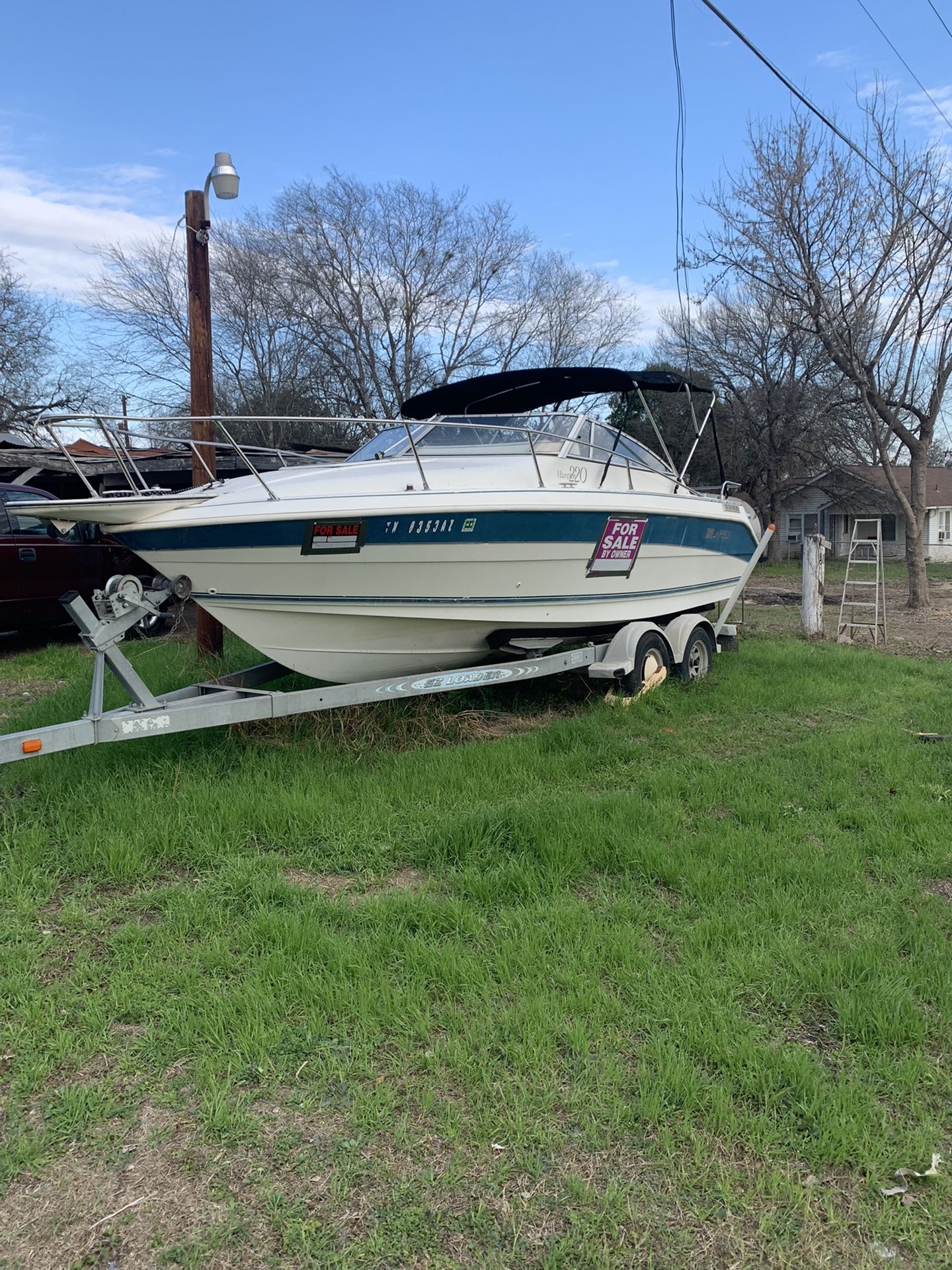 1994 Larson 220 cabin boat for Sale in San Antonio, TX - OfferUp