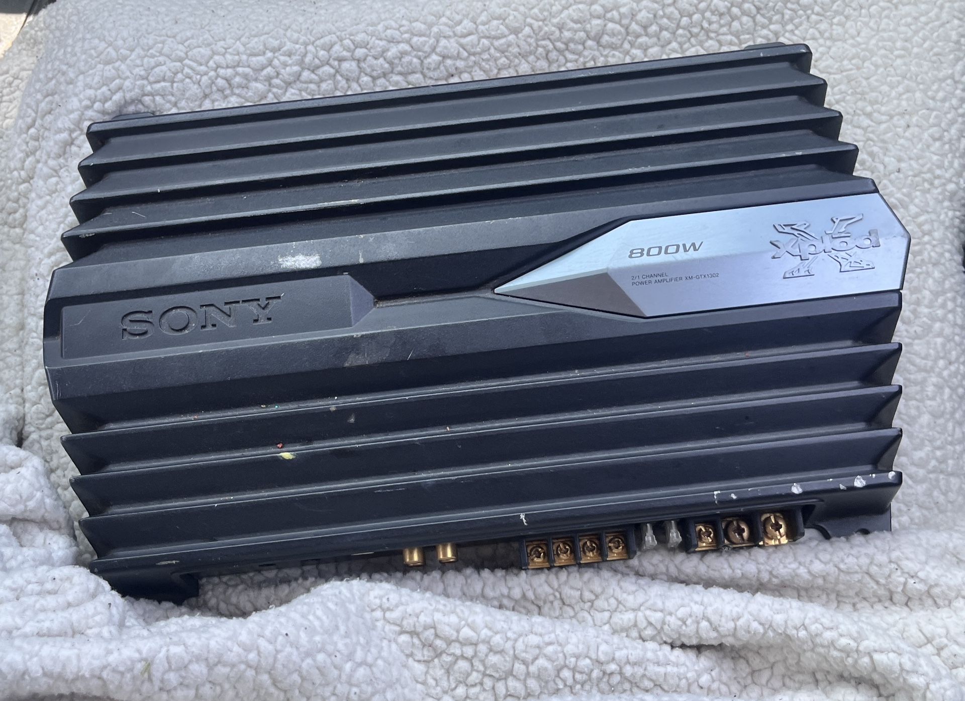 800W SONY AMPLIFIER for Sale in Highland, CA - OfferUp