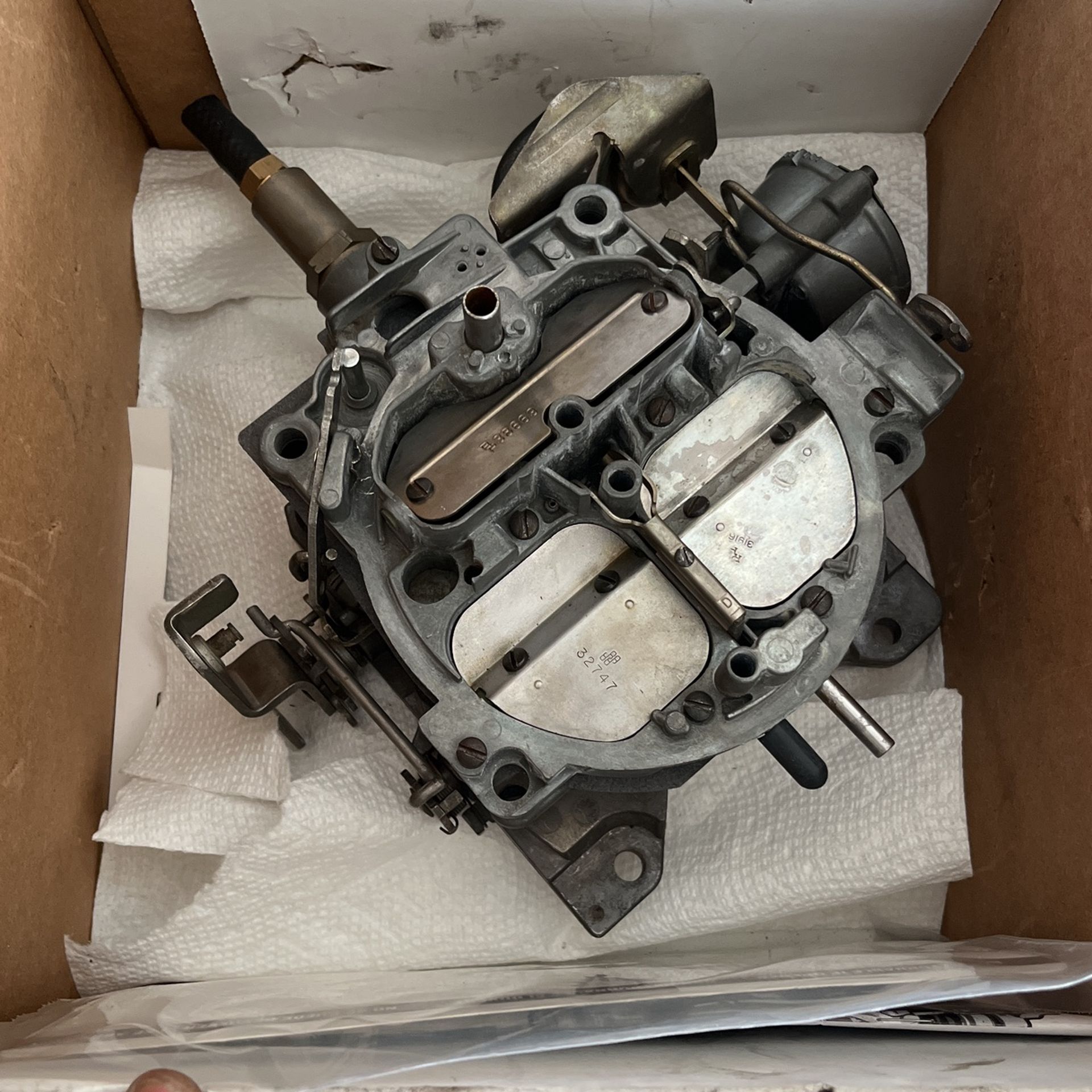 Quadrajet Carburetor 4BBL / Heat Shield for Sale in Oceanside, CA - OfferUp
