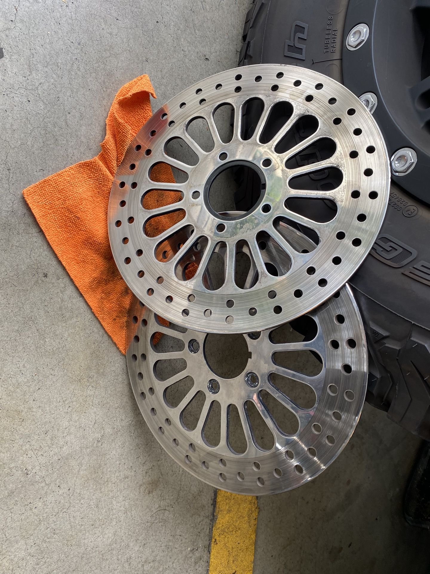 11.5” Polished Front Rotors - Harley Touring for Sale in Costa Mesa, CA ...