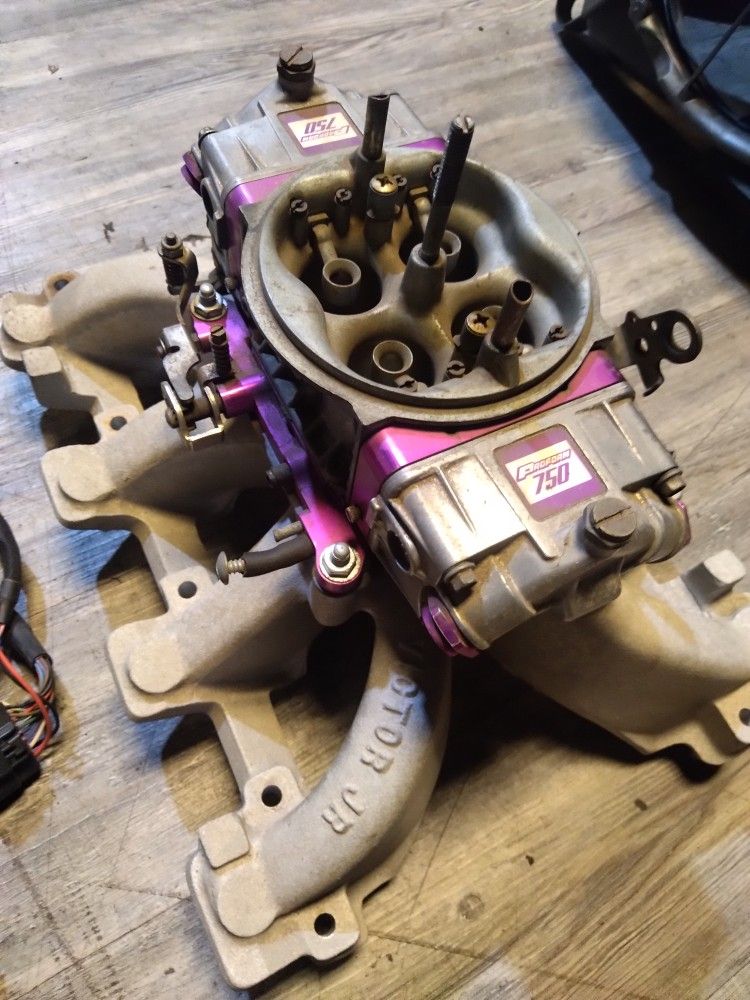 Ls1 Carburetor Conversion Lm7 5.3 Lq4 6.0 Lq9 Silverado C10 Obs MSD for ...