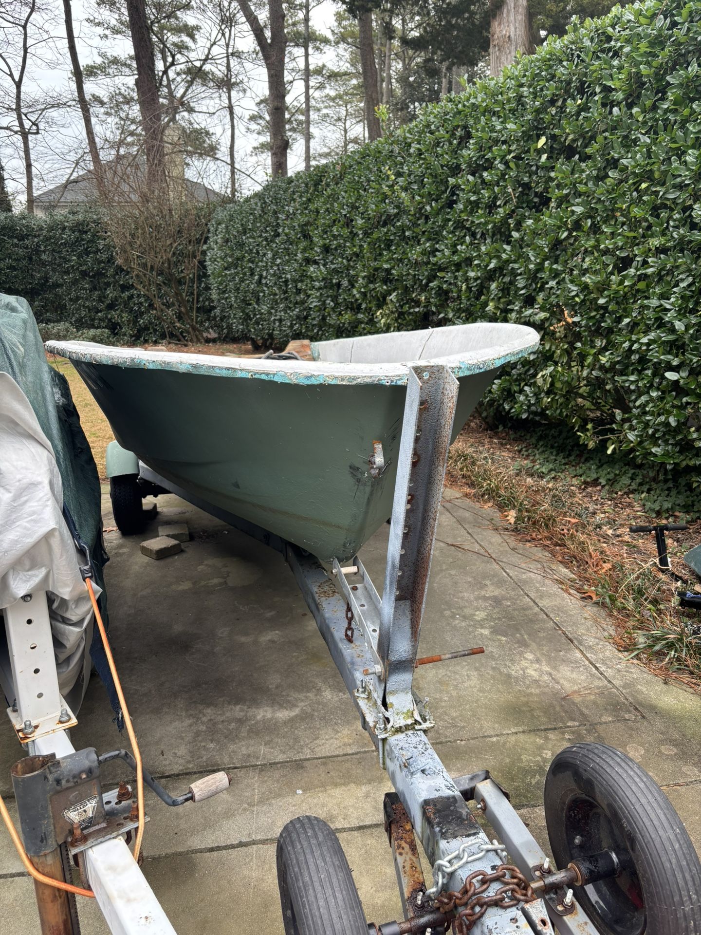1970’s 14’ V-Hull Jon Boat & Trailer for Sale in Virginia Beach, VA ...