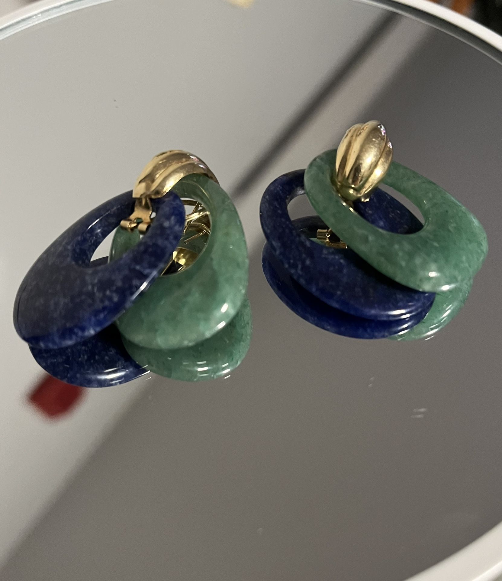 14 K Gold Gemstone Interchangeable Earrings for Sale in Seattle, WA ...