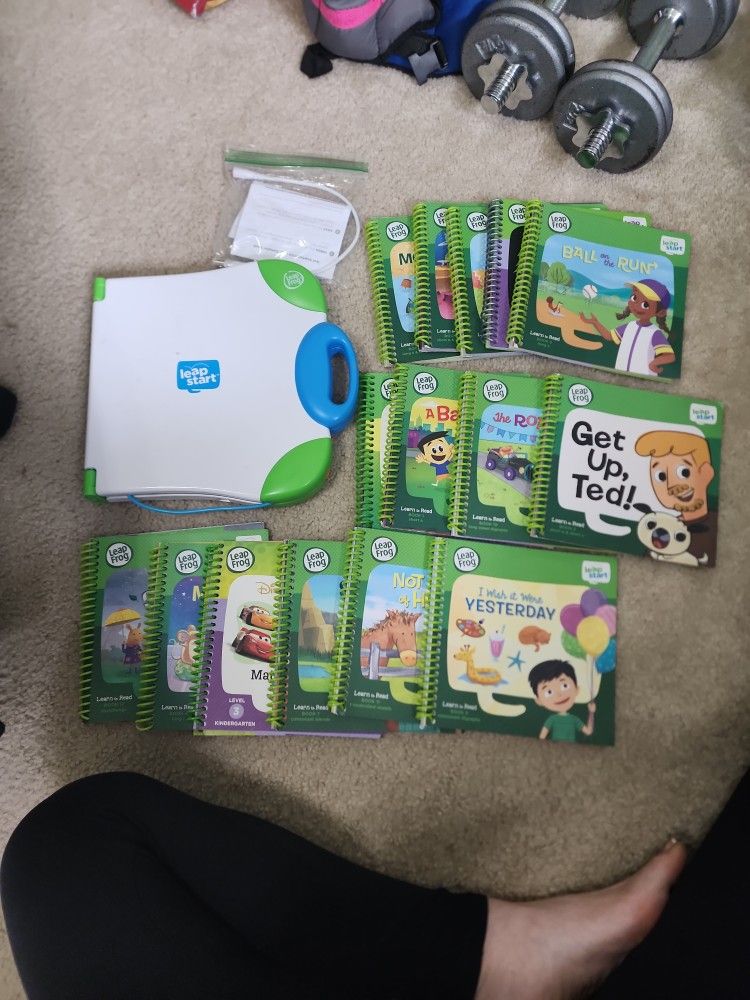 Leap Start Leap Frog Learn To Read Book Reader And Books for Sale in ...