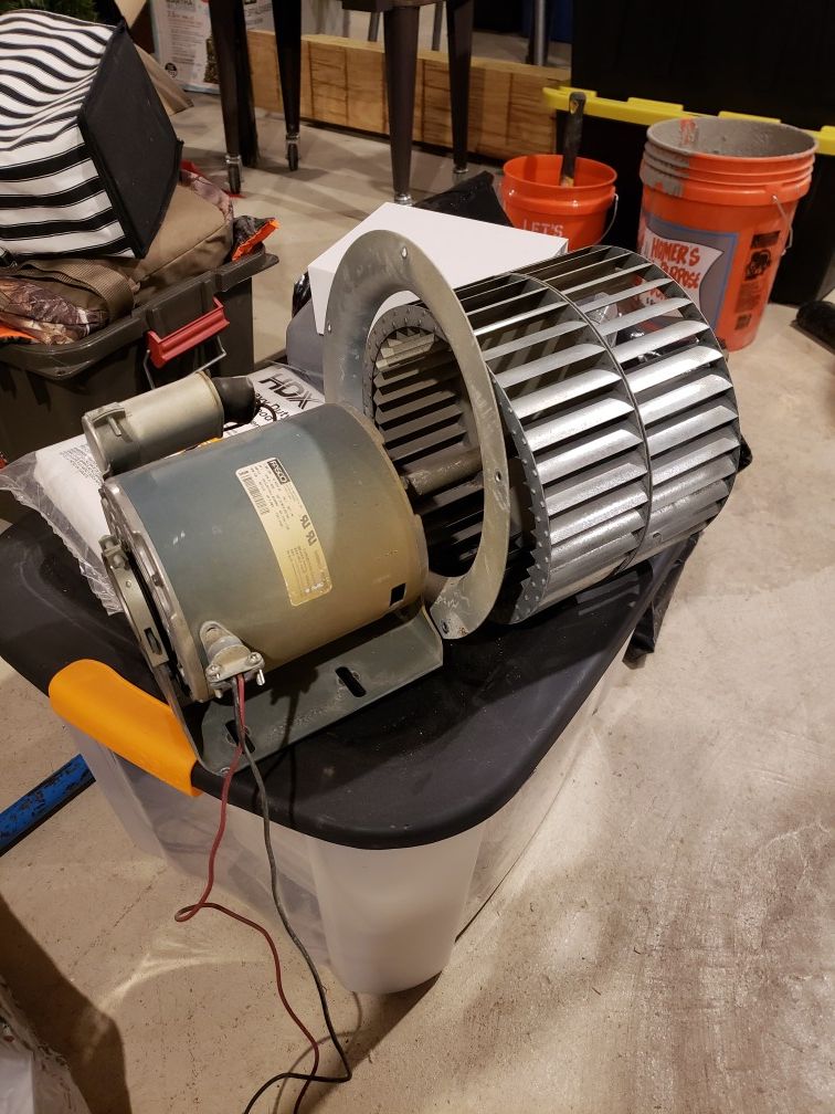 Hvac (spacepak) blower motor and wheel for Sale in Western Springs, IL ...