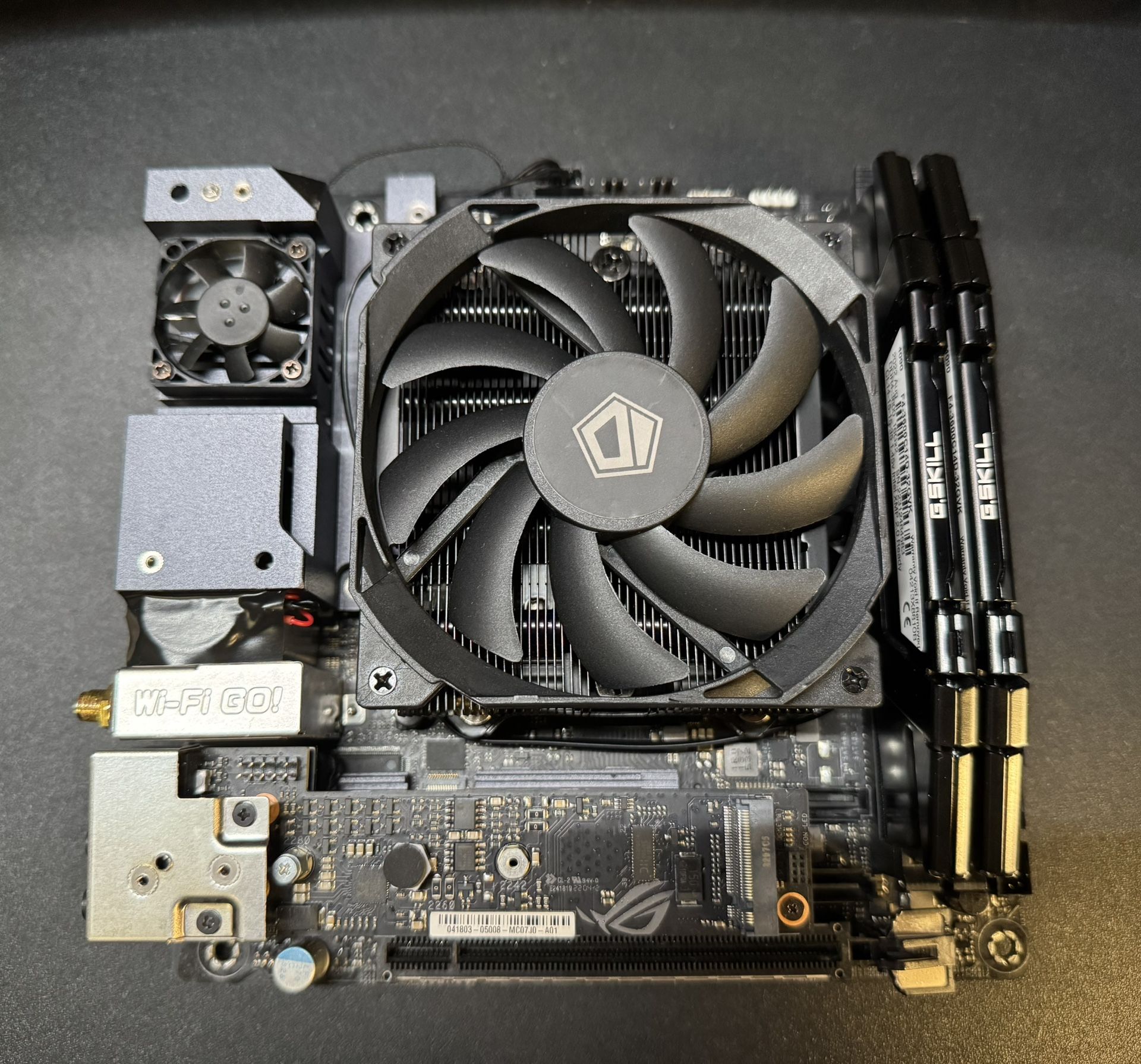 AM4 ITX Combo (5600, ROG X570-I, Ripjaws V 32GB 3600 CL14, IS-37-XT BLACK) for Sale in ...