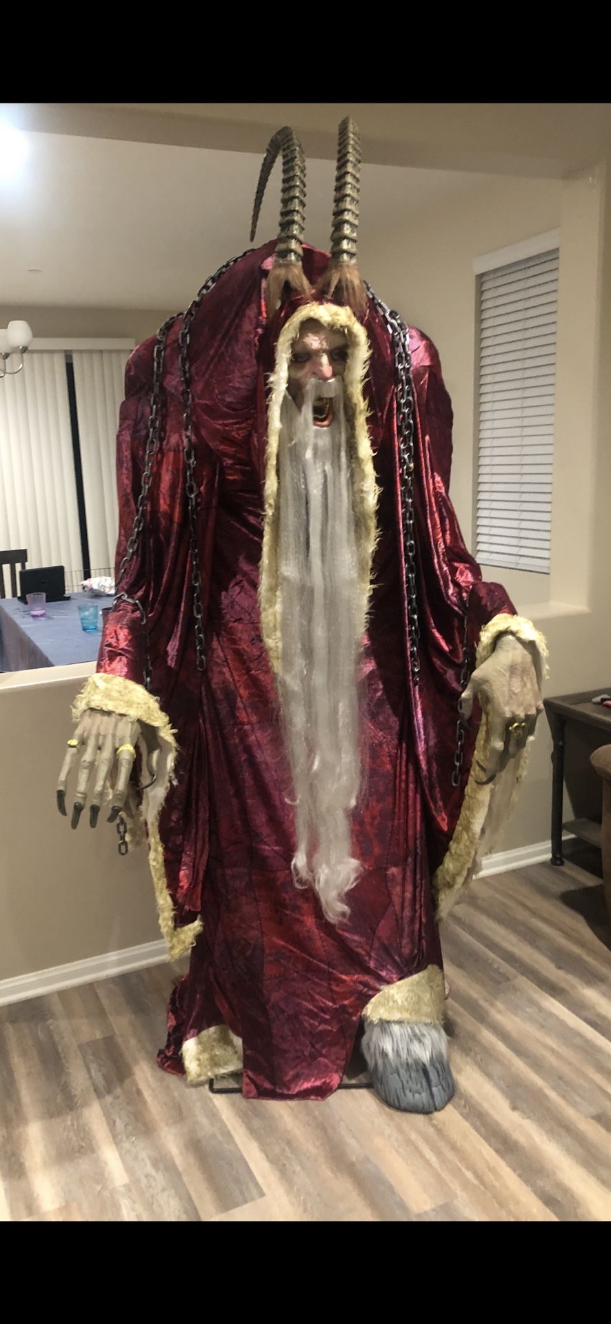 Krampus Animatronic Spirit Halloween Prop (Halloween 2020/Prop & Box In ...