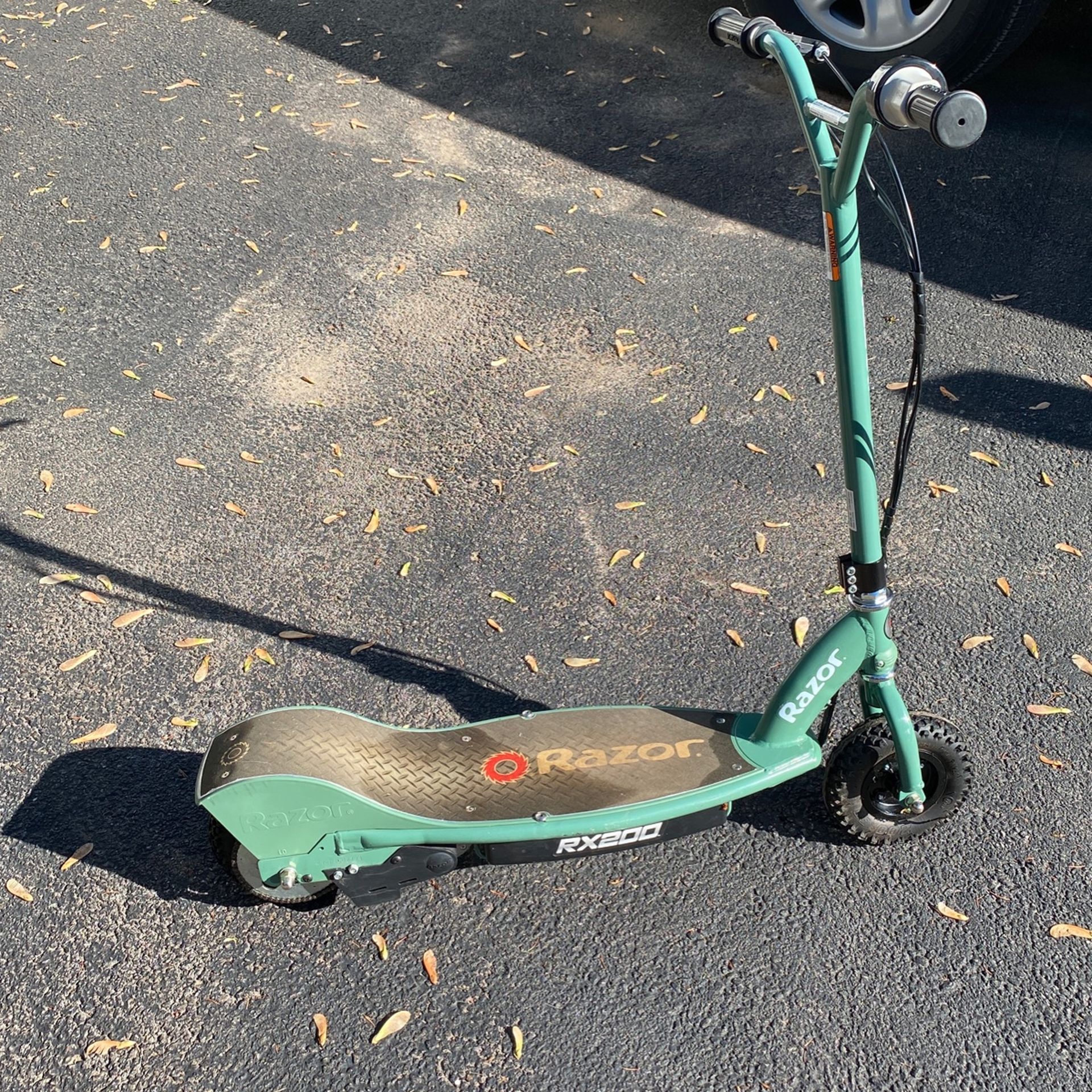 Razor RX200 Off-road Electric Scooter LIKE NEW for Sale in Lemont, IL ...
