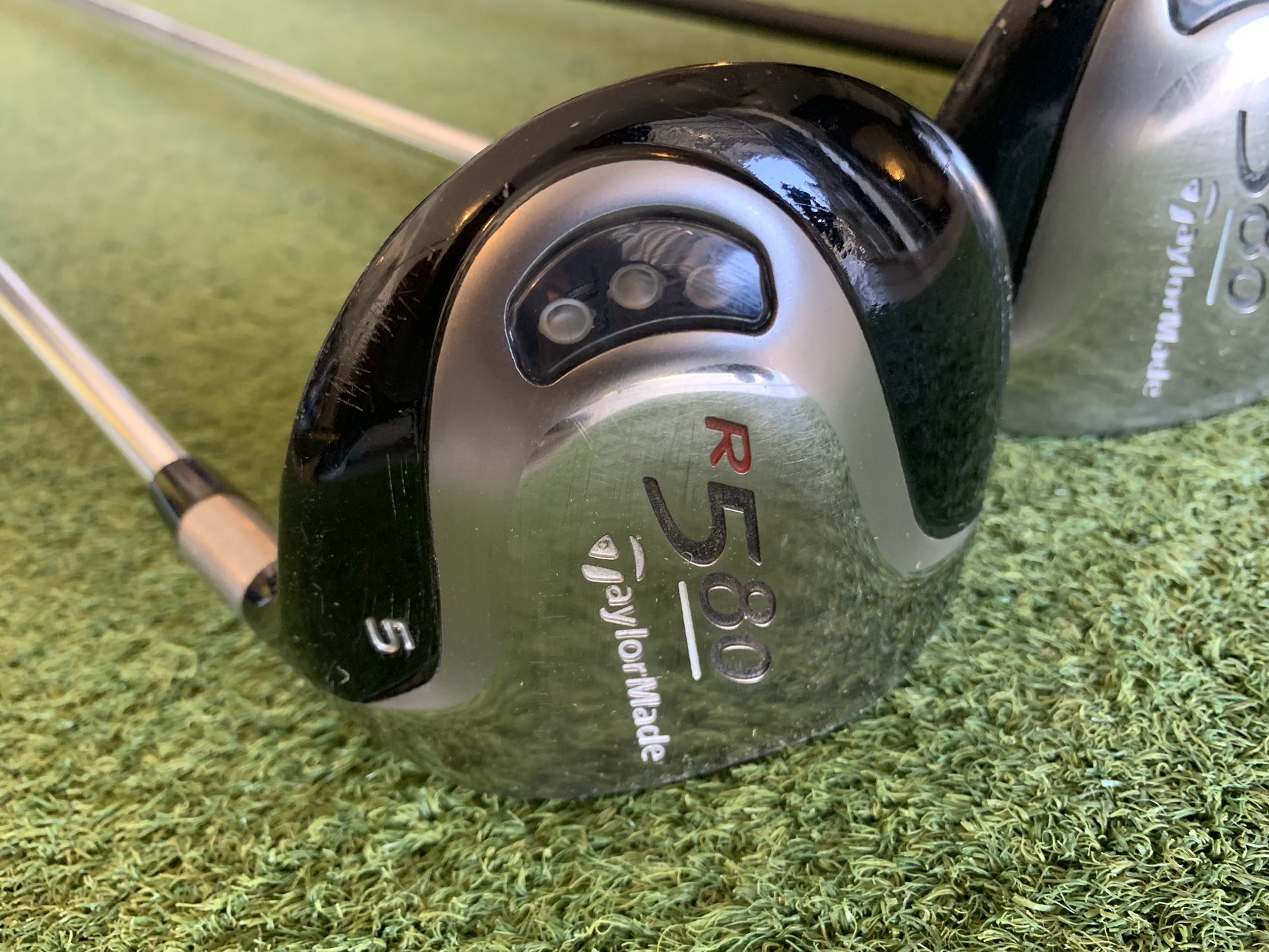 TaylorMade R580 Driver, #3 and #5 Fairway Woods Regular Flex Graphite ...