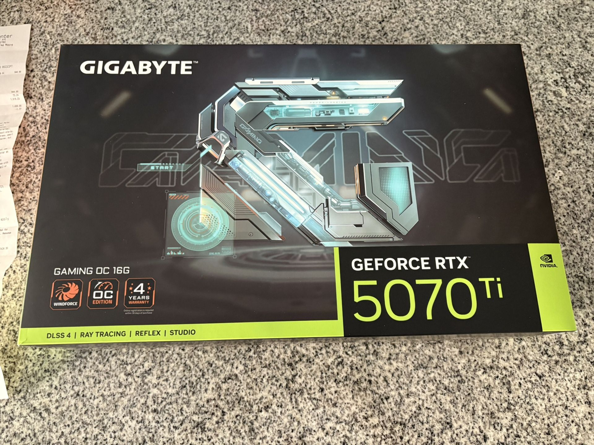 Gigabyte Nvidia 5070ti 5070 Ti GeForce New In Box for Sale in Fontana ...