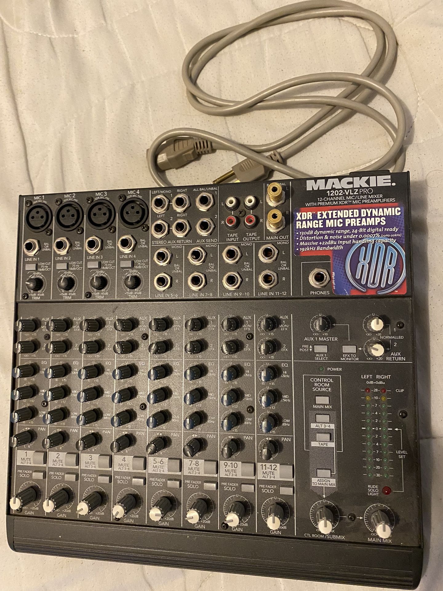Mackie 1202-VLZ PRO Micro Mixer for Sale in Charlotte, NC - OfferUp