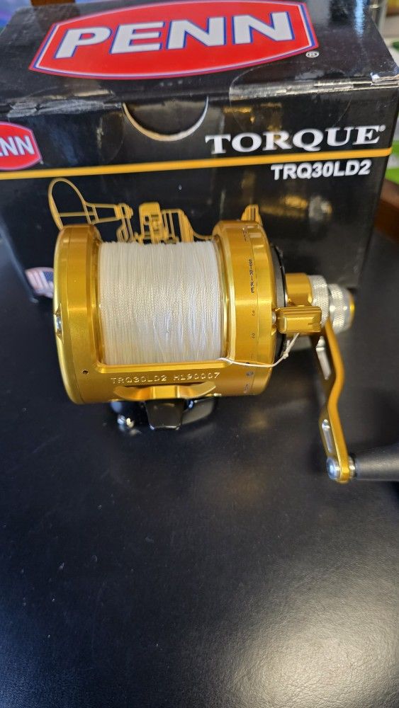 Fishing Reel Penn Torque 30 2 speed for Sale in Carson, CA - OfferUp