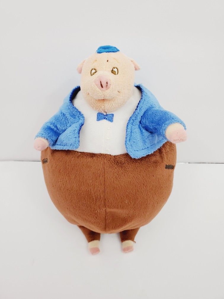 Disney Store Chicken Little friend Runt Pig Plush 9 " stuffed animal ...