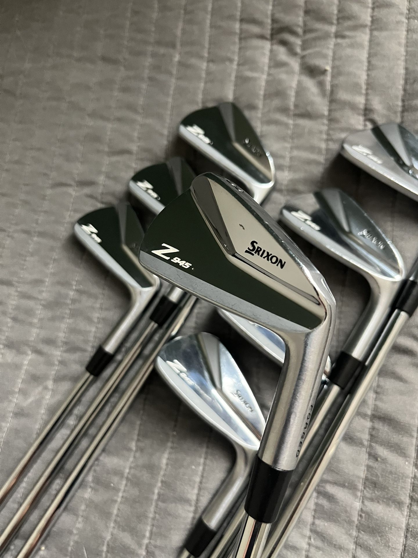 SRIXON Z945 TOUR MB FORGED GOLF IRON SET 3-PW W RIFLE 6.0 FLIGHTED +1/2 ...