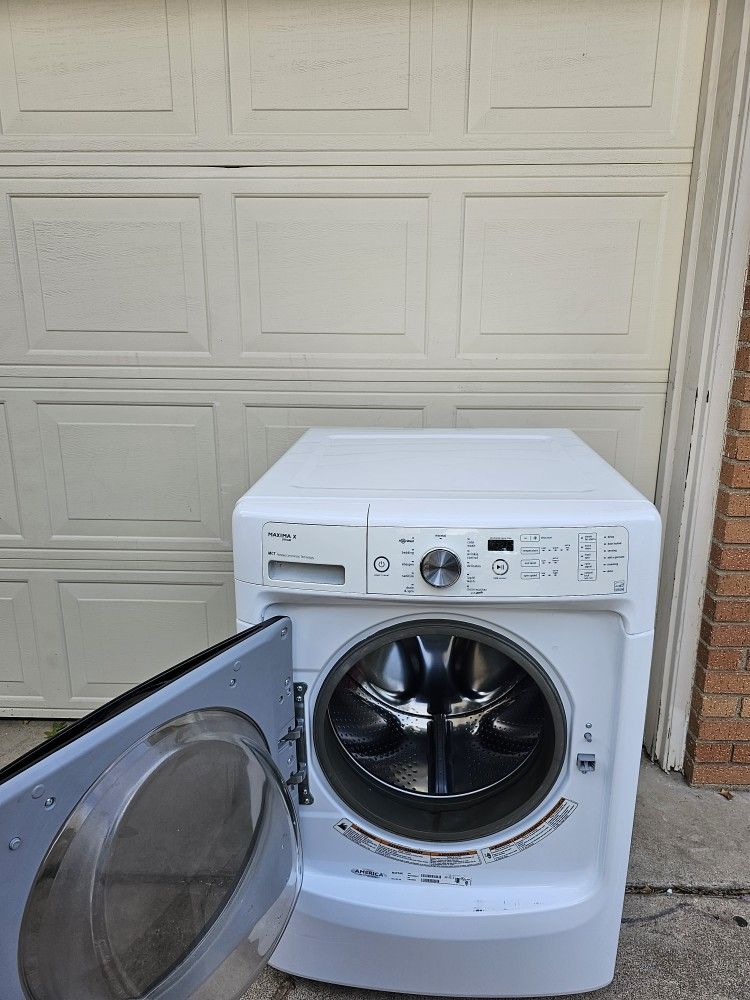 SET WASHER AND DRYER MAYTAG XL CAPACITY GOOD CONDITION BOTH ELECTRIC ...