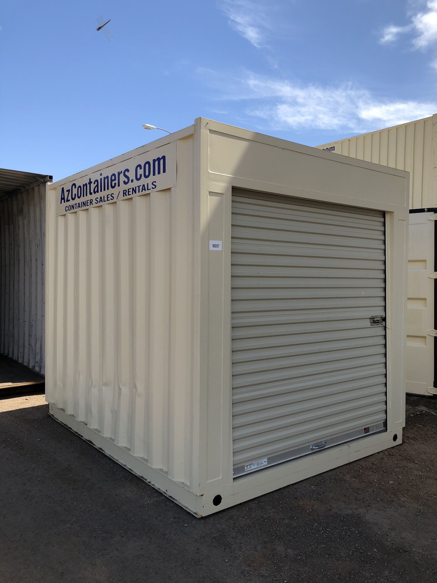 LOCAL 8x10 cargo shipping container storage connex wind and water tight ...